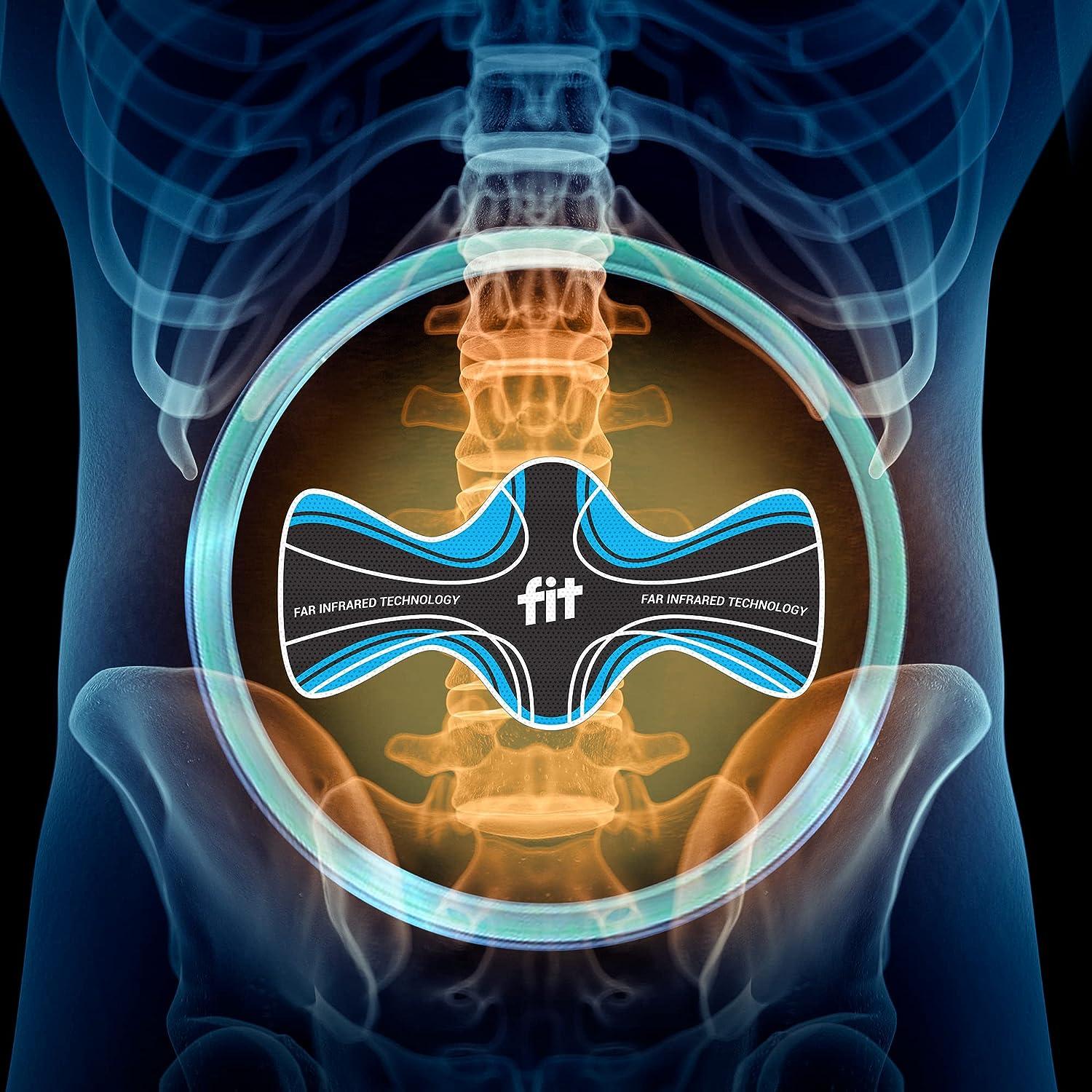 JointFlex FIT Therapy Far Infrared Lower Back Patch - 3 Pack, Drug-Free ...