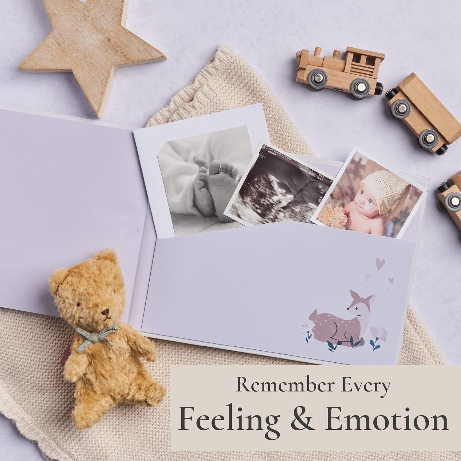 Pregnancy Journal & Memory Book for New Moms - Baby Animals Theme ...