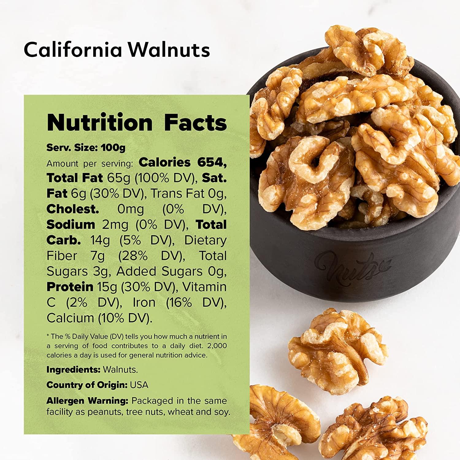 California Walnuts - Grown and Packed in CA | Non-GMO, Steam ...
