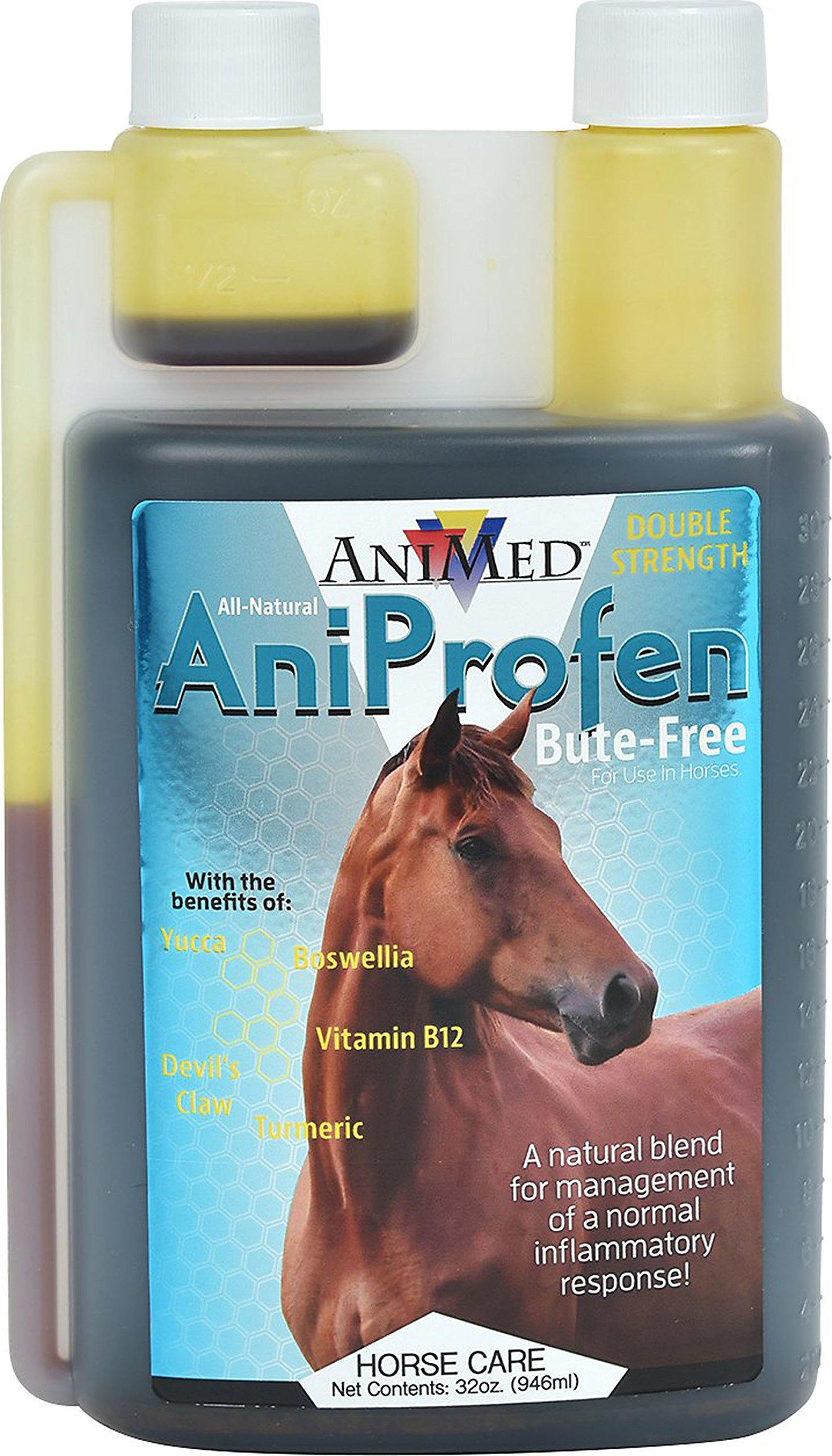 Buy ANIMED All Natural Aniprofen - Bute-Free Liquid Horse Joint ...