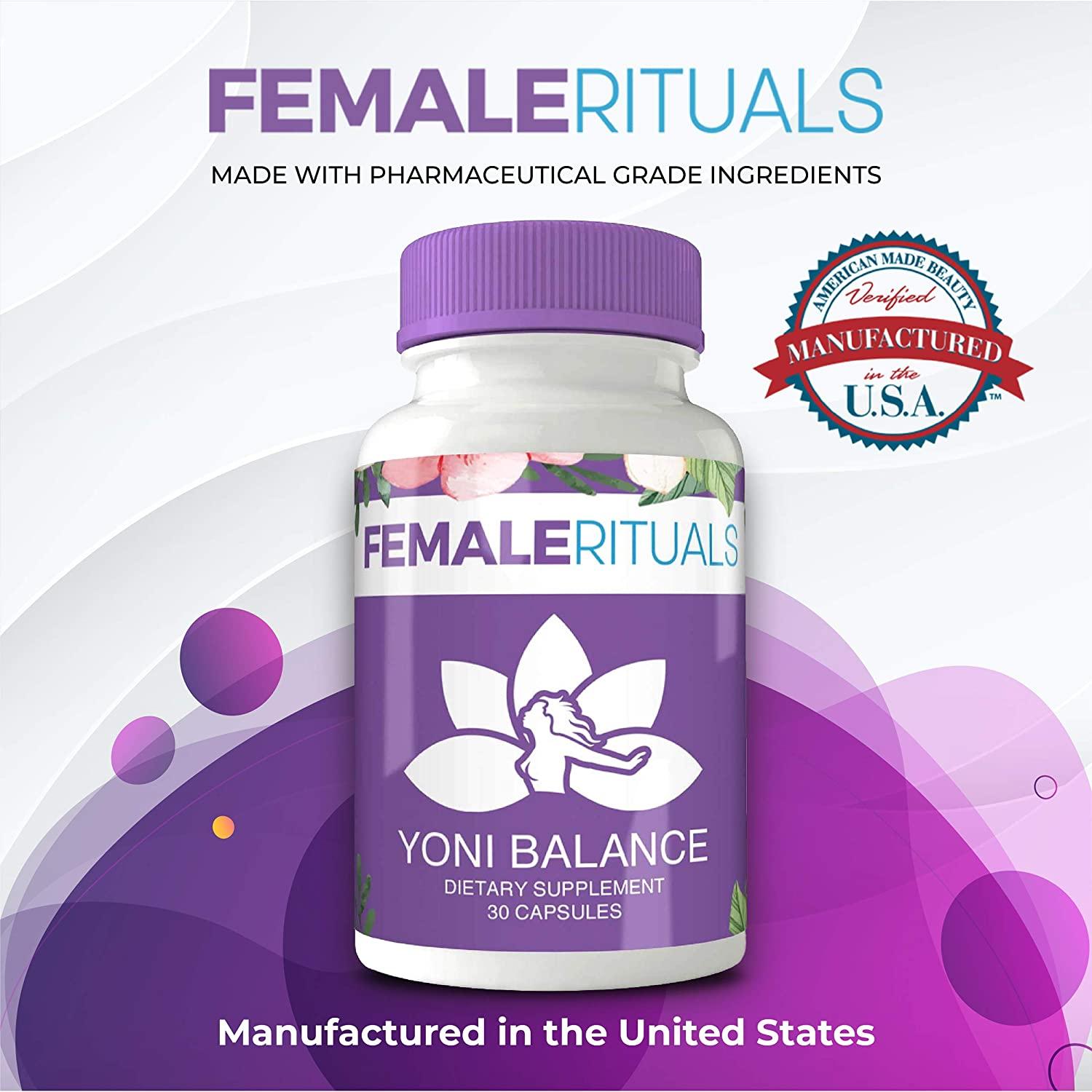 Female Rituals Yoni Balance Vaginal Tightening Pills with Kacip Fatimah ...