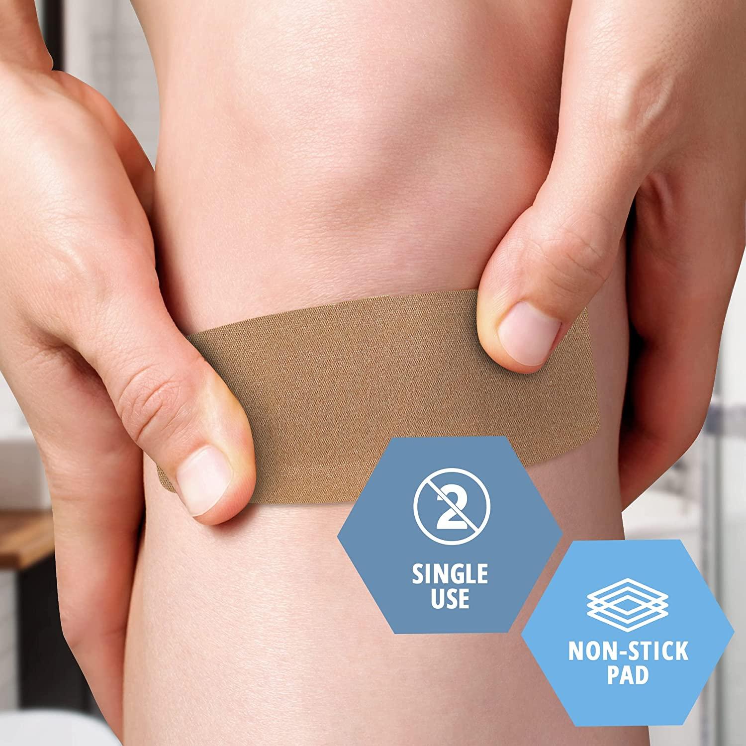 Medpride Sterile Fabric Adhesive Bandages [50 Count] | Hypoallergenic ...