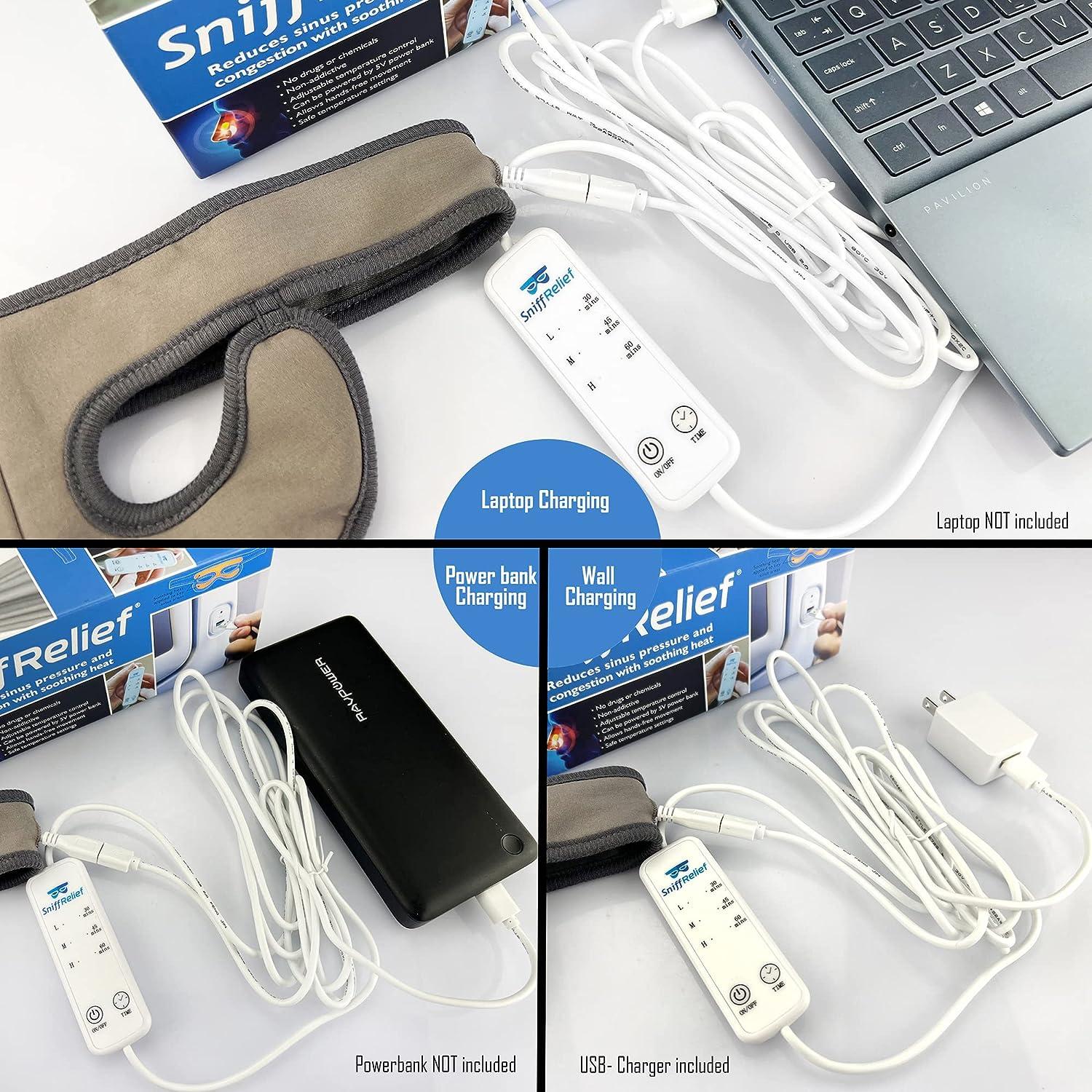 Sniff Relief Heated Electric Sinus Mask - Instant Sinus Relief | SNIFFRELIEF | Buy Now with ...