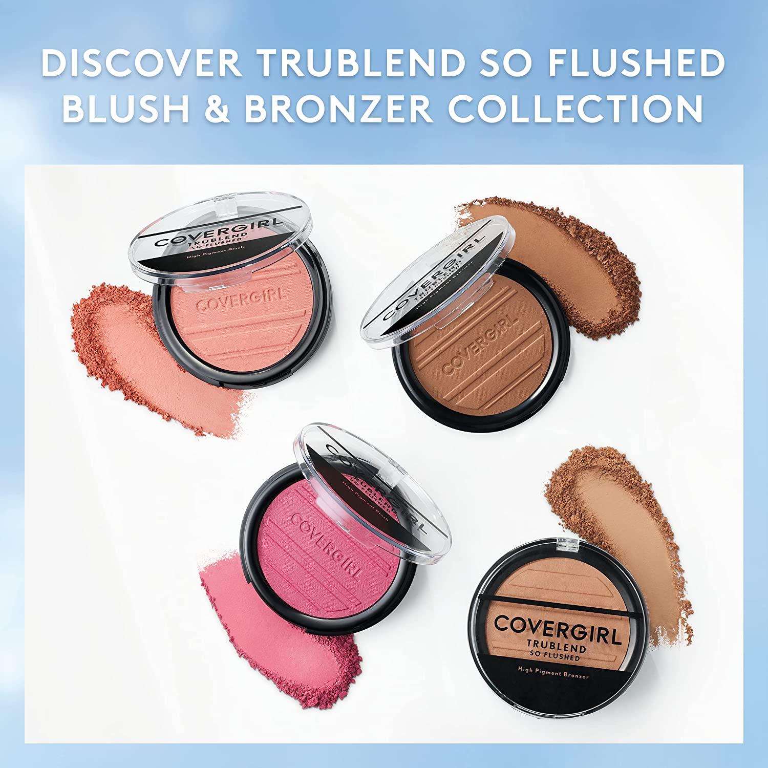 COVERGIRL Trueblend so Flushed High Pigment Blush & Bronzer Love Me 320 ...