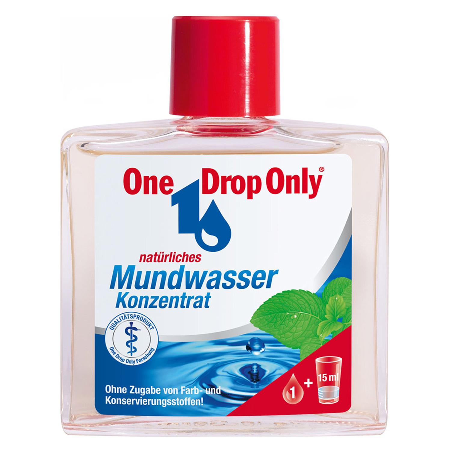 One Drop Only Antibacterial Mouthwash Concentrate - 5 Pack (5 x 25 ml ...
