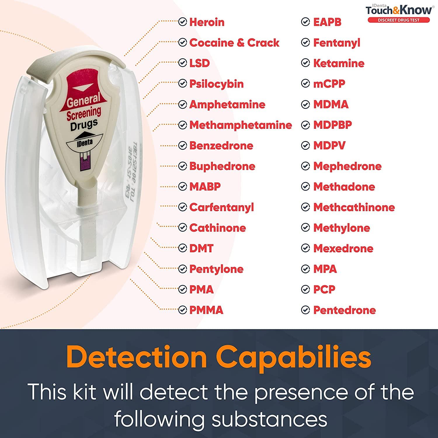 TouchKnow Multi Drug Test Kit - 30 Substance General Screening with ... TouchKnow Multi Drug Test Kit - 30 Substance General Screening with ...