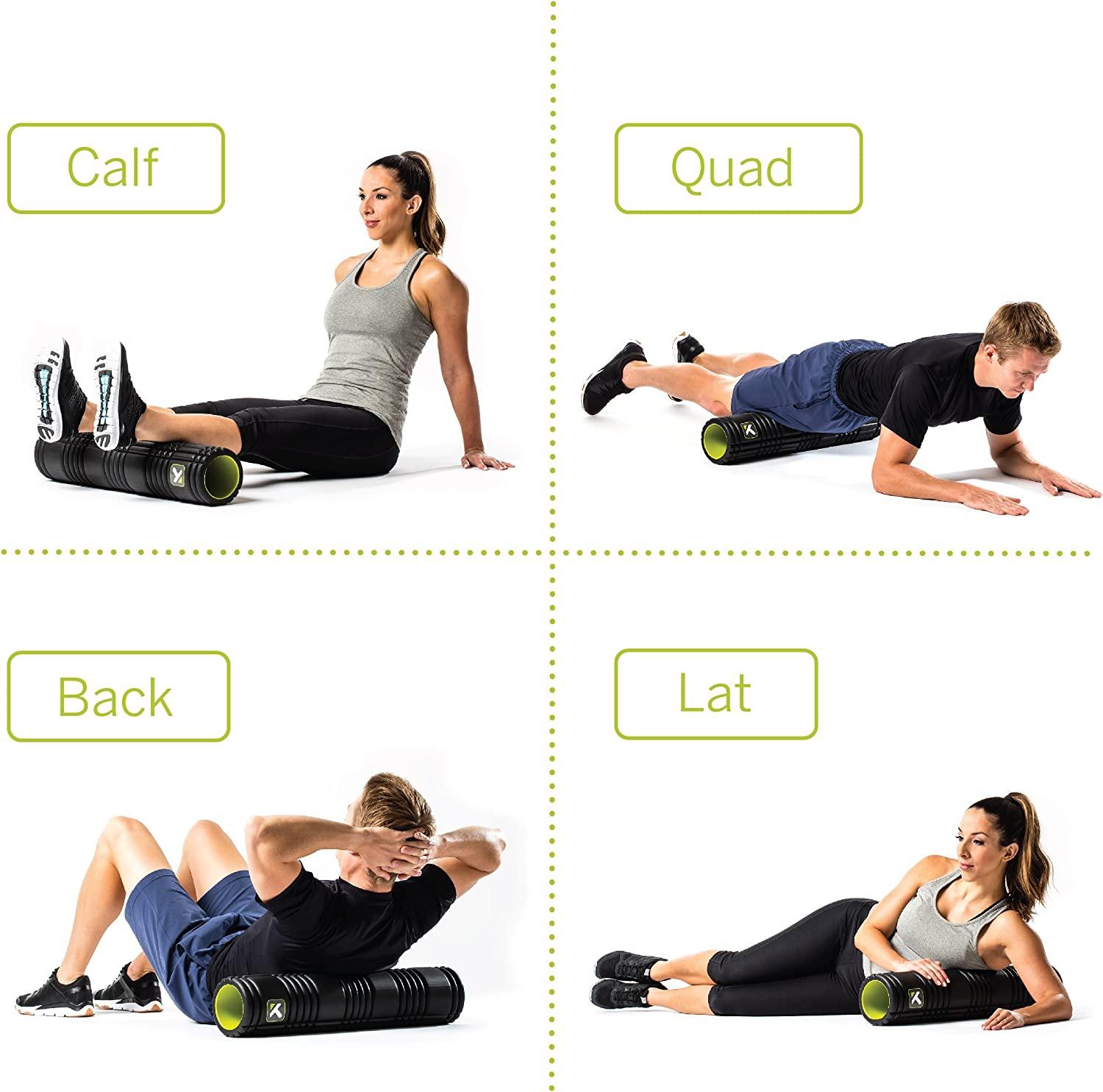 GRID Patented Multi-Density Foam Massage Roller for Exercise & Muscle ...