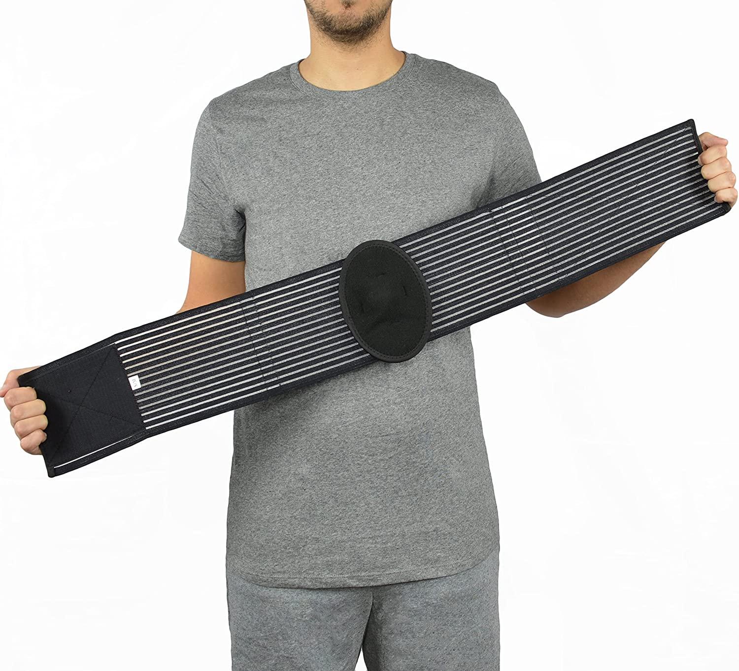 Belltop Umbilical Hernia Belt for Men and Women - Compression Pad for ...