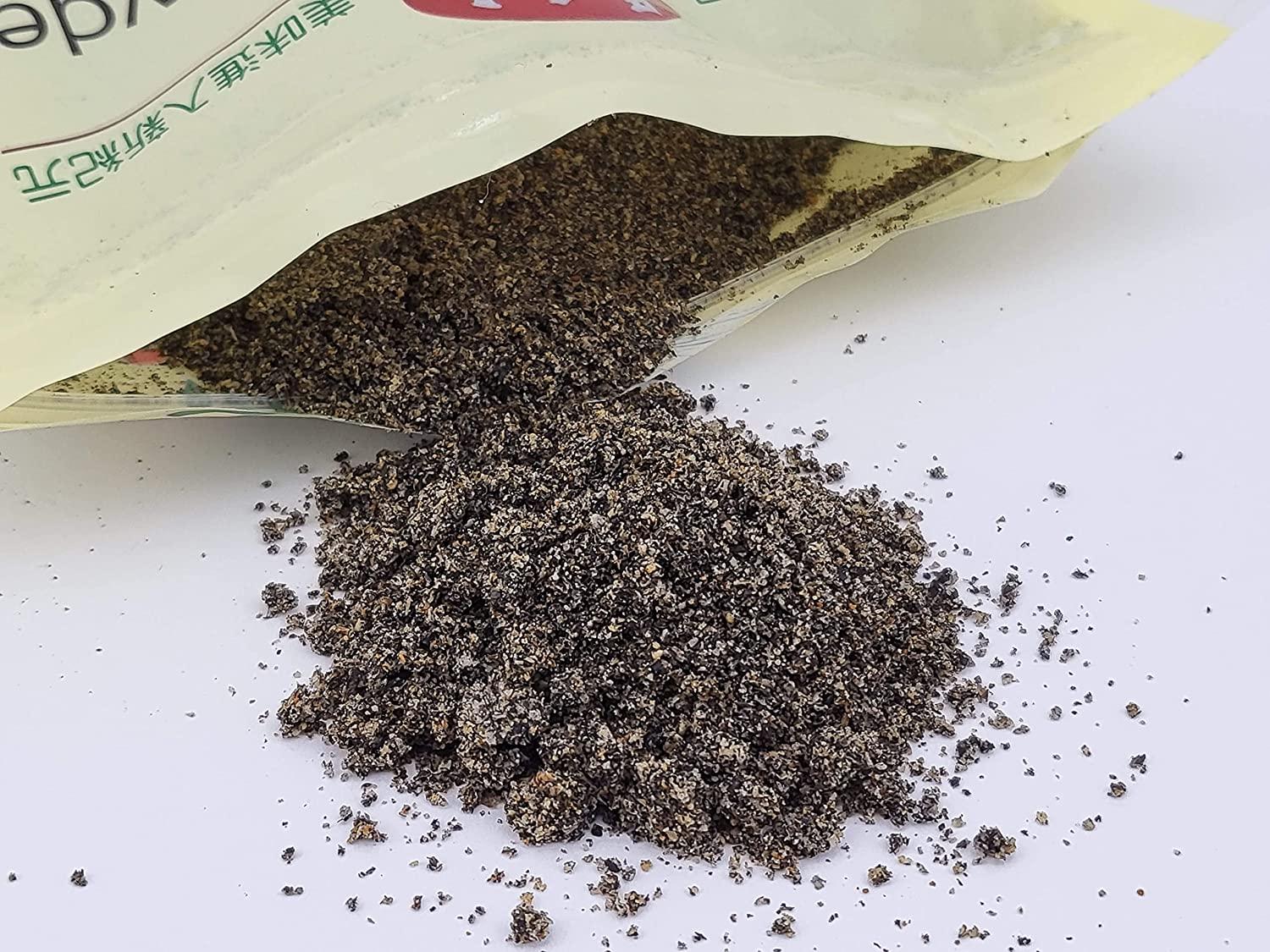 Greenmax Black Sesame Powder 10.6 oz (Pack of 2) Roasted Fine Grind ...