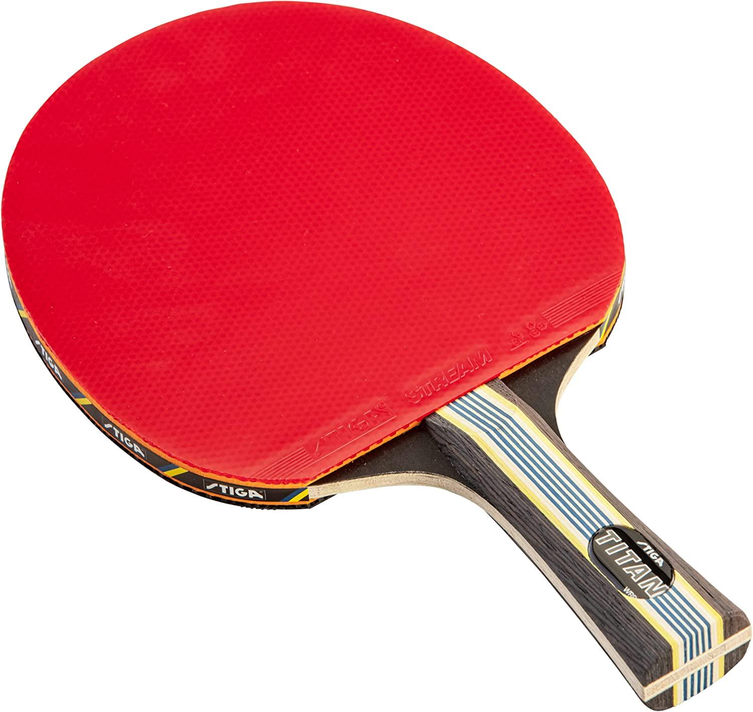 STIGA Tournament-Quality Titan Table Tennis Racket with Crystal ...