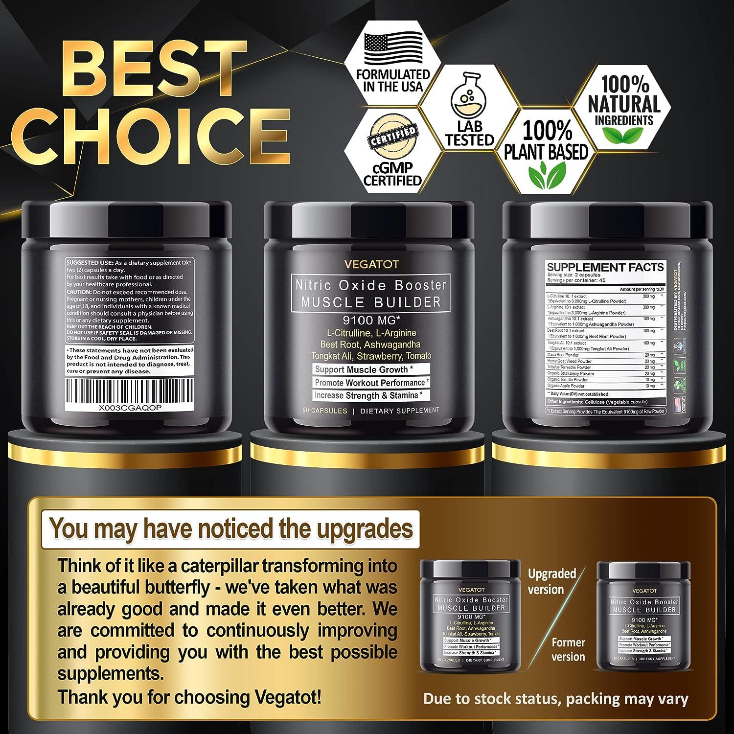 VEGATOT Vertigo Supplement 500mg *Made in USA* with Ginkgo Biloba ...