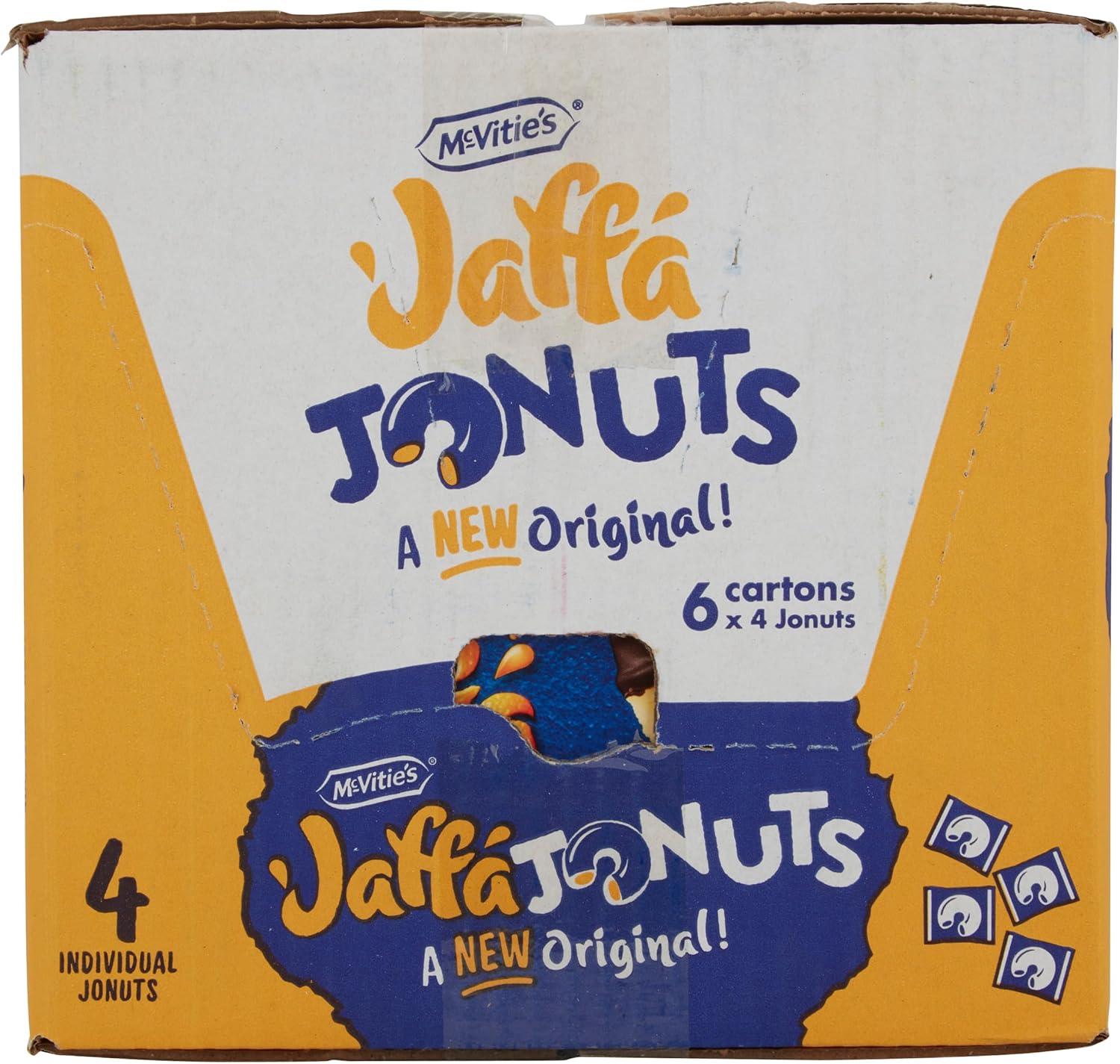McVitie's Jaffa Cakes Original Jaffa Jonuts 4 Jonuts (Pack of 1) | Buy ...