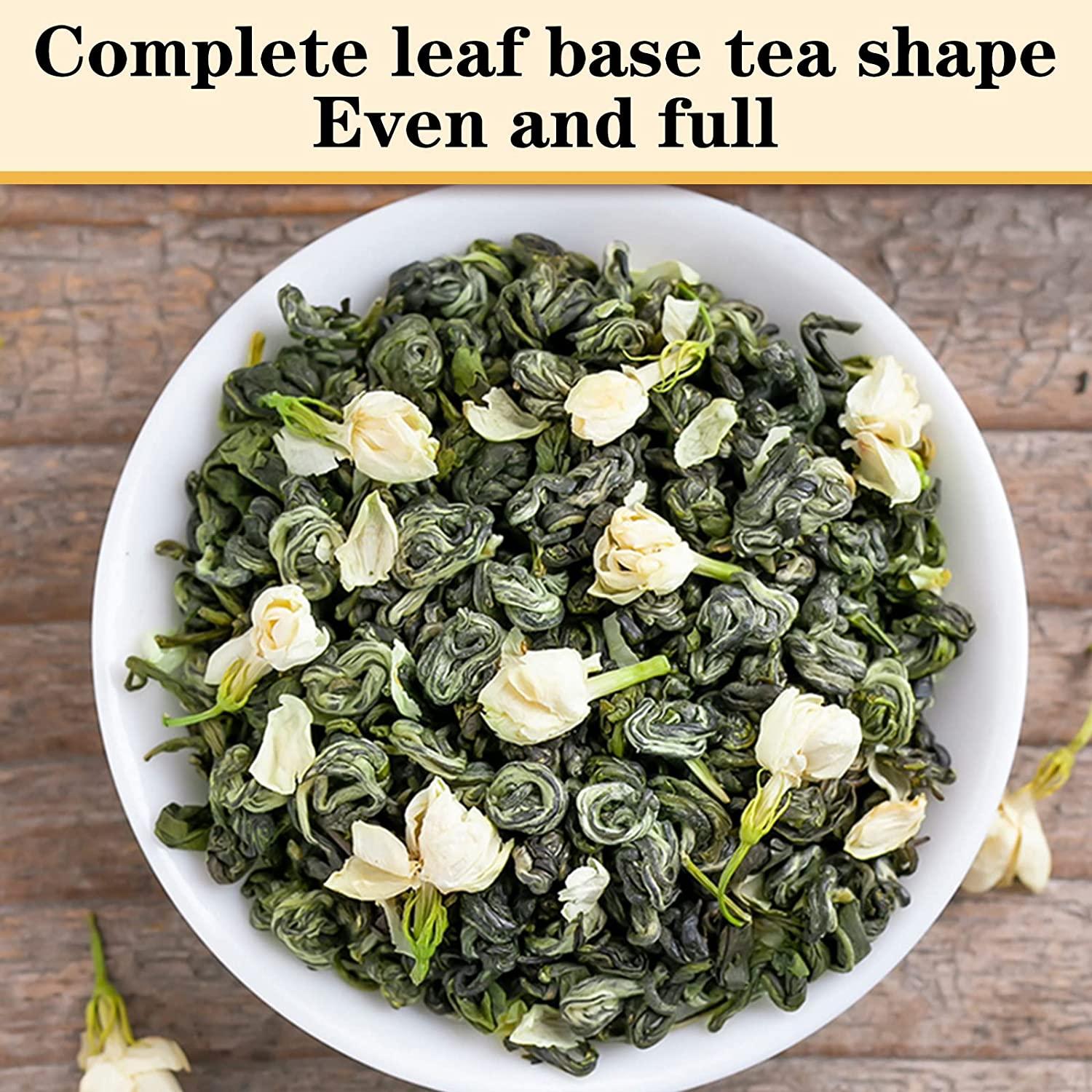 Chinese Jasmine Green Tea - 200g Loose Leaf Tea | Includes Teapot Set ...