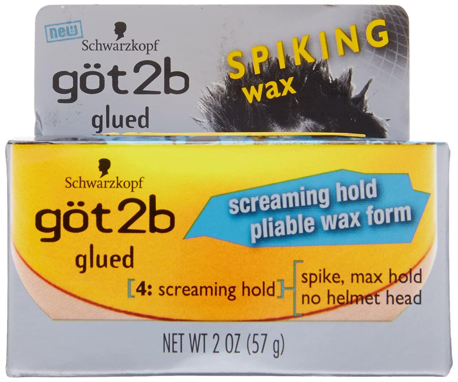 Got2b Glued Spiking Wax 2oz Unscented - Long-Lasting Hold - 1 Pack ...