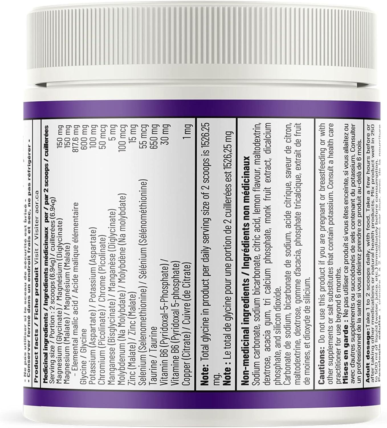 AOR Magnesium Synergy 209g Powder | Supports Muscle Function | Essential Mineral Blend | Buy Now ...