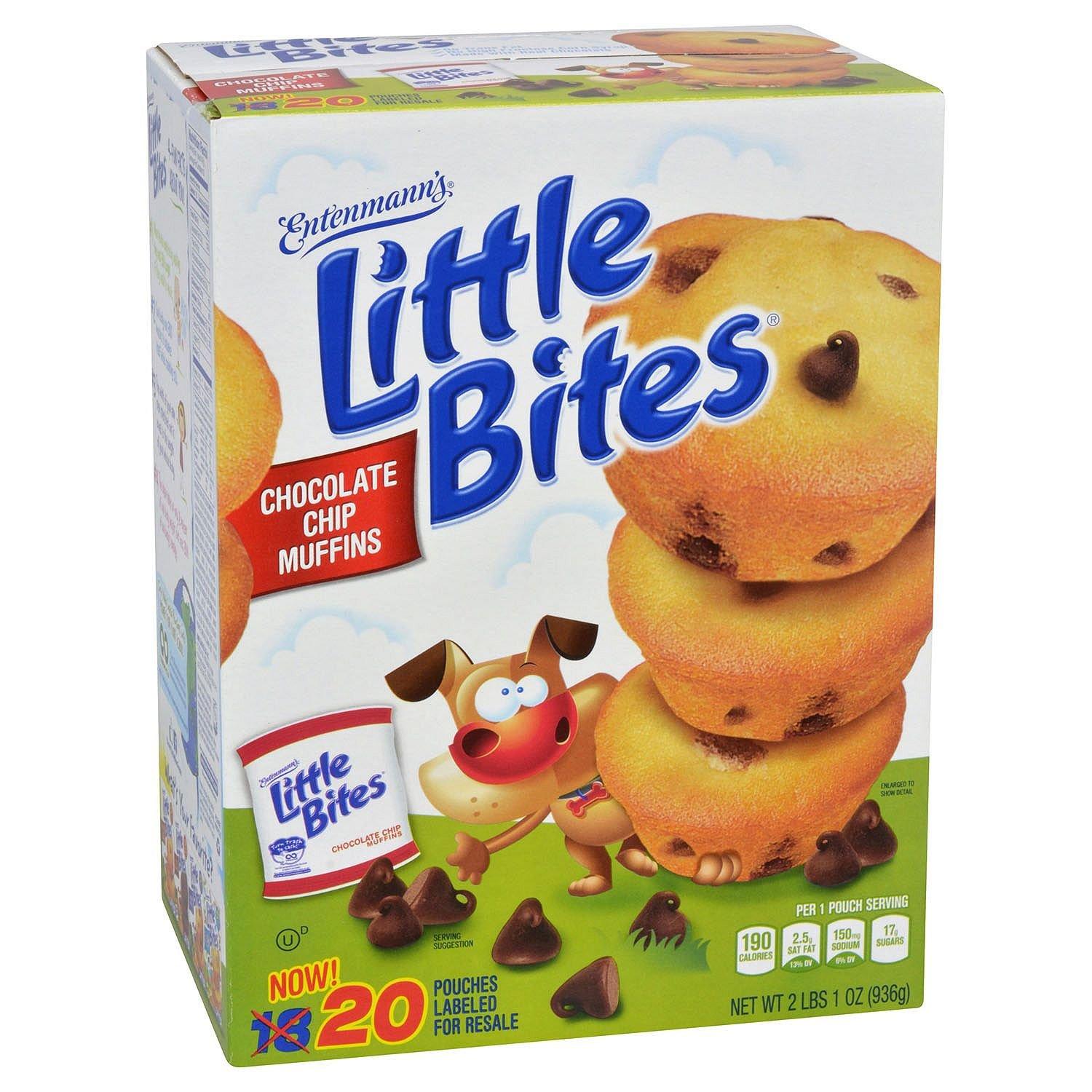 Entenmann's Little Bites Chocolate Chip Muffins (20 ct.) - Delicious ...