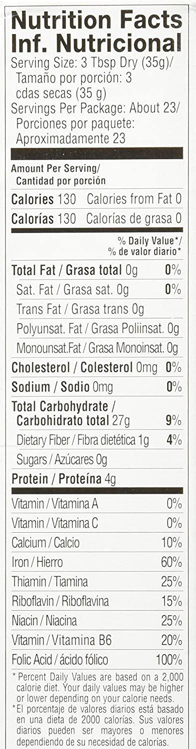 Farina Mills Fortified Farina Creamy Hot Wheat Cereal 28 oz - Nutrient ...