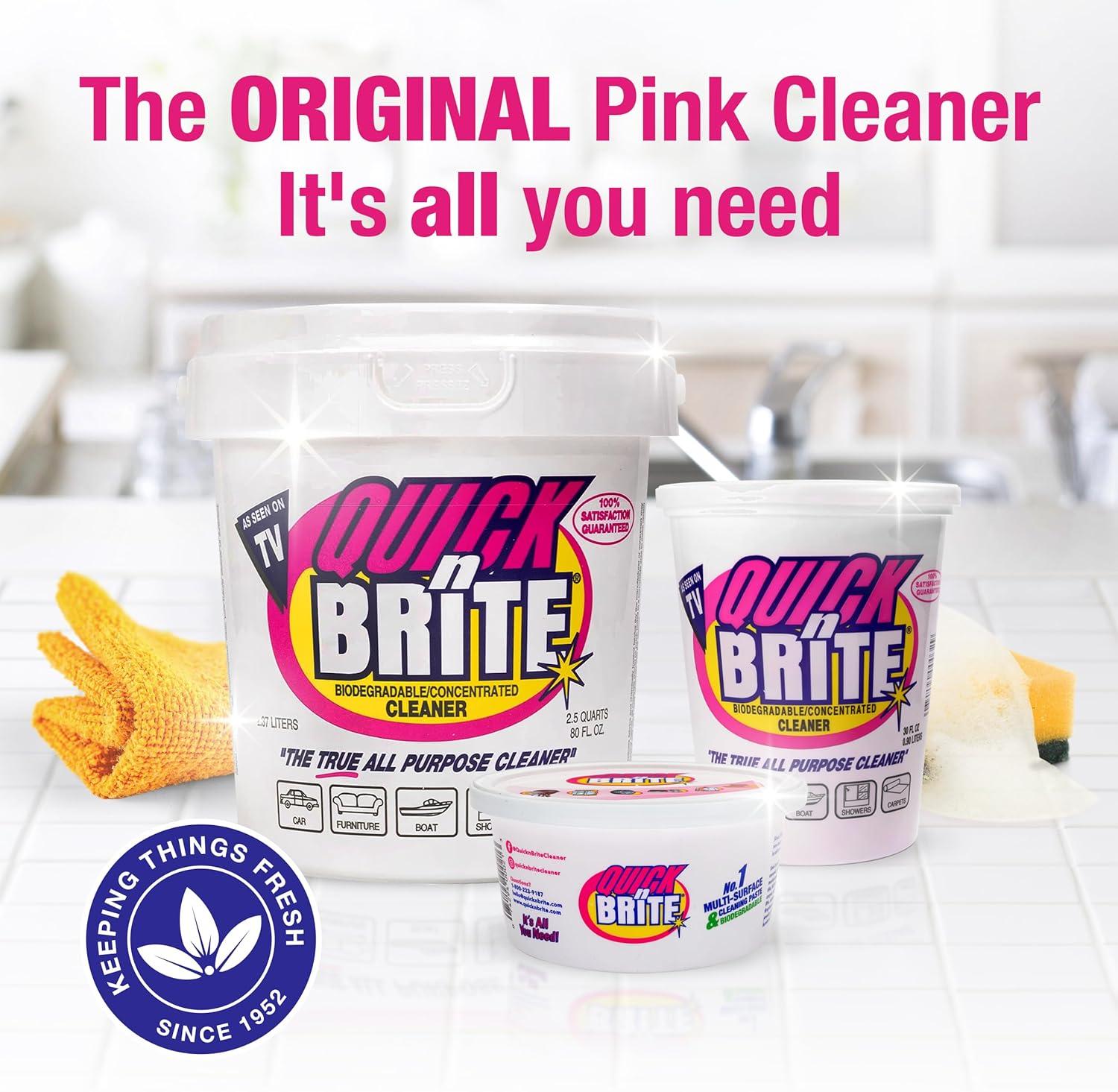 Quick N Brite All Purpose Cleaning Paste - True All Purpose Cleaner 30 ...
