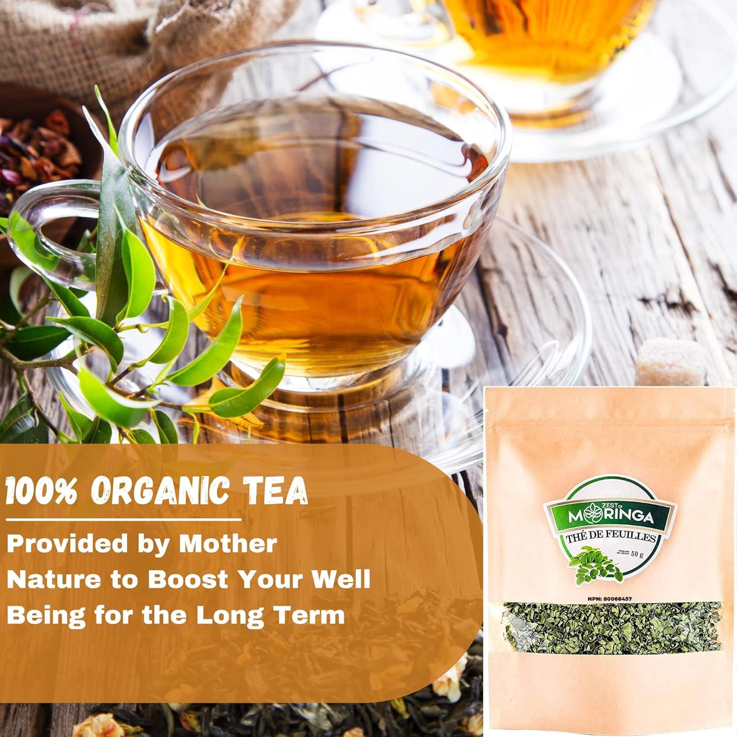 Zest of Moringa Green Tea Leaves - Organic Moringa Tea Leaves | Premium ...