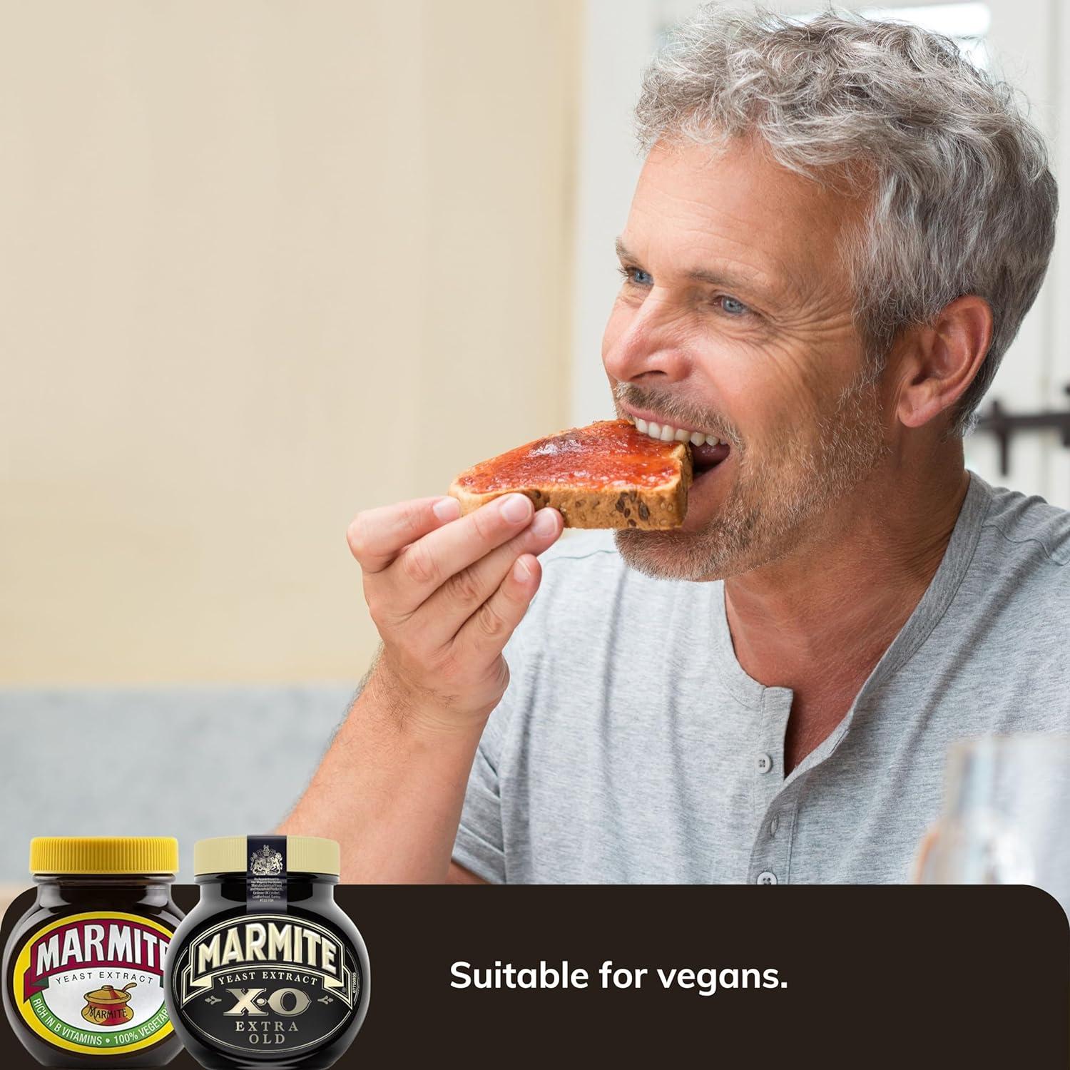 Yeast Extract Breakfast pack includes Marmite XO Original flavour 250g ...
