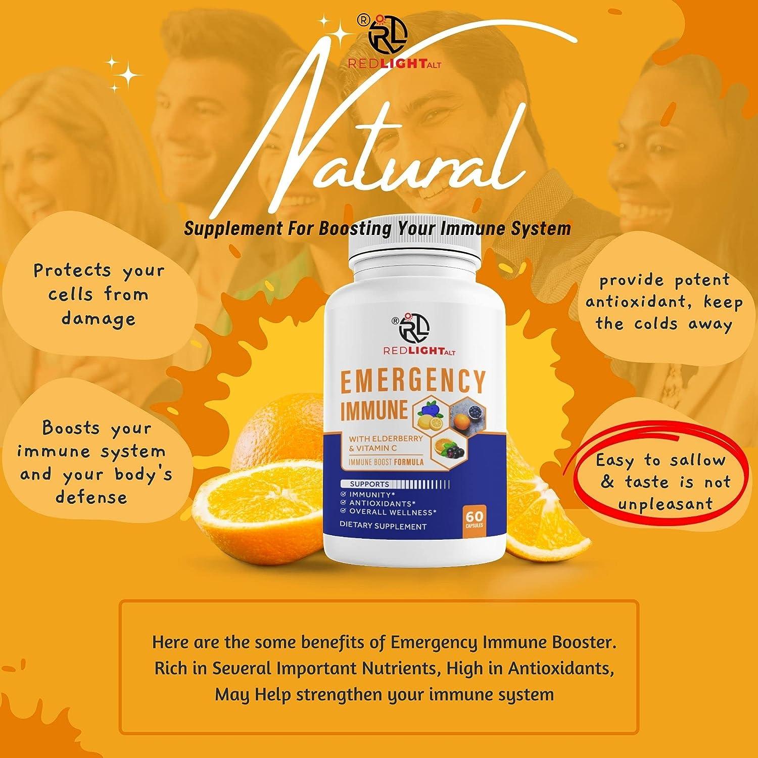 10-in-1 Immune Support Supplement with Vitamin C, E, B6, Zinc ...