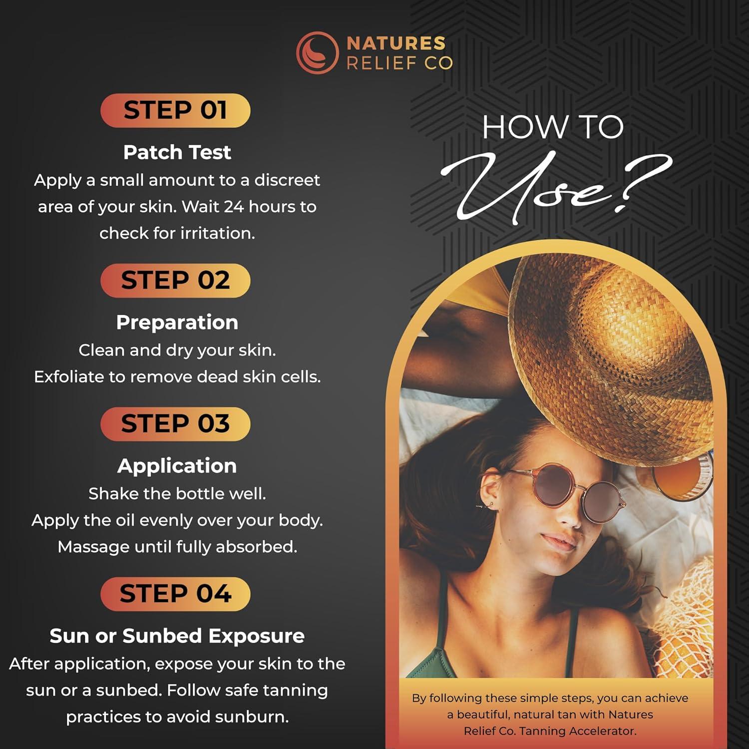 Tanning Accelerator Oil - Activating Sun Oil for Sunbeds & Sunbathing ...