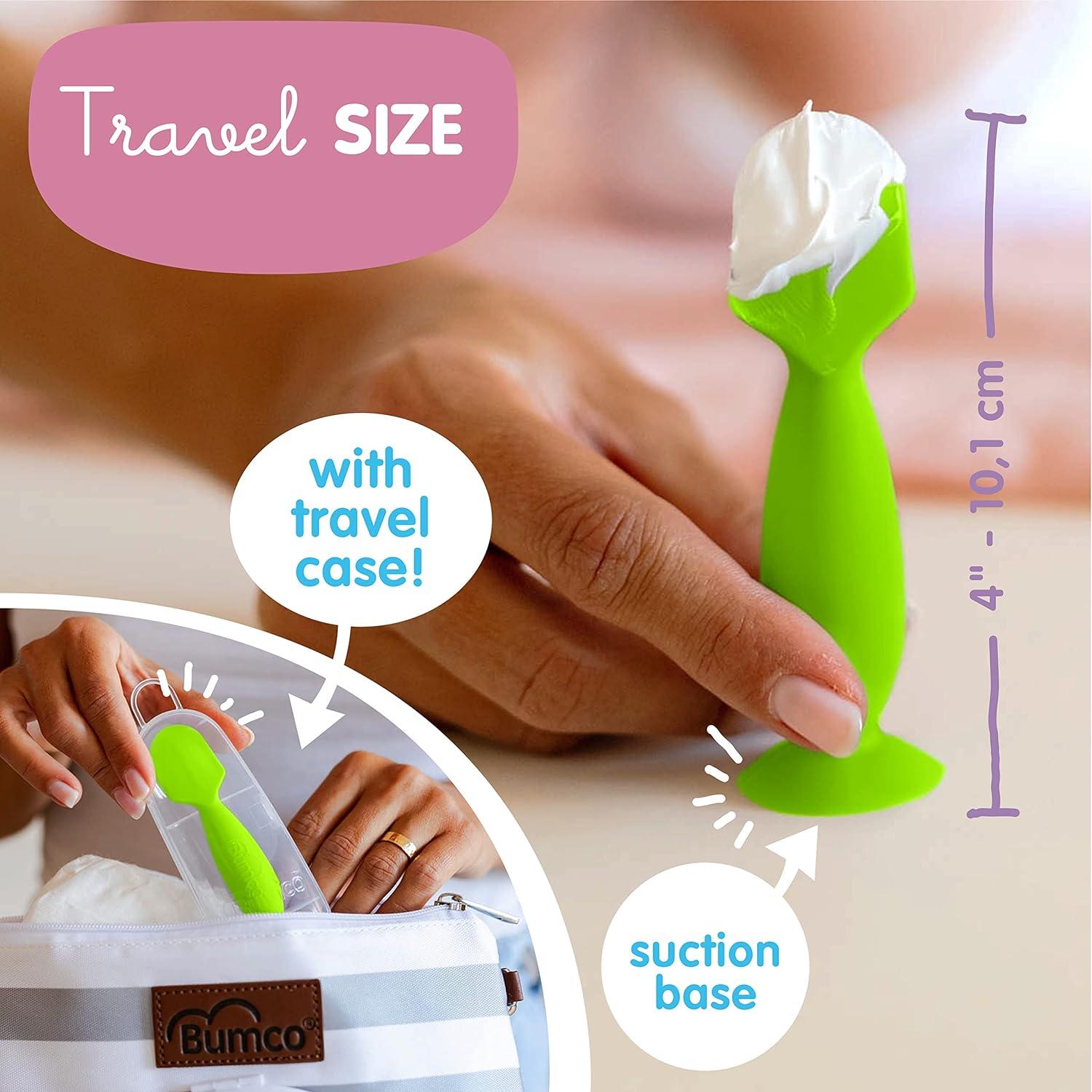 Bumco Mini Diaper Cream Brush with Travel Case - Baby Butt Paste ...