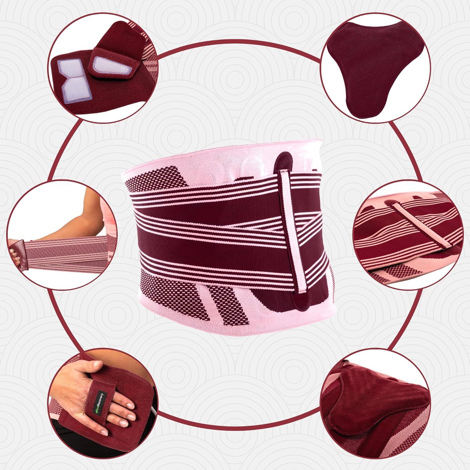 Feel Recovery Back Bandage for Men & Women - Support Belt for Sciatica ...