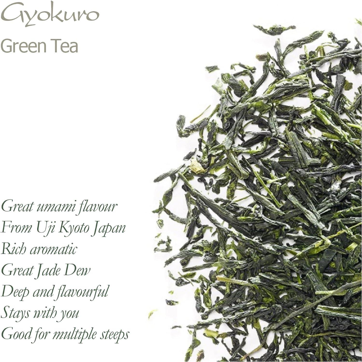 Gyokuro Green Tea From Japan - Famous Japanese Unami Tea - Jade Dew ...