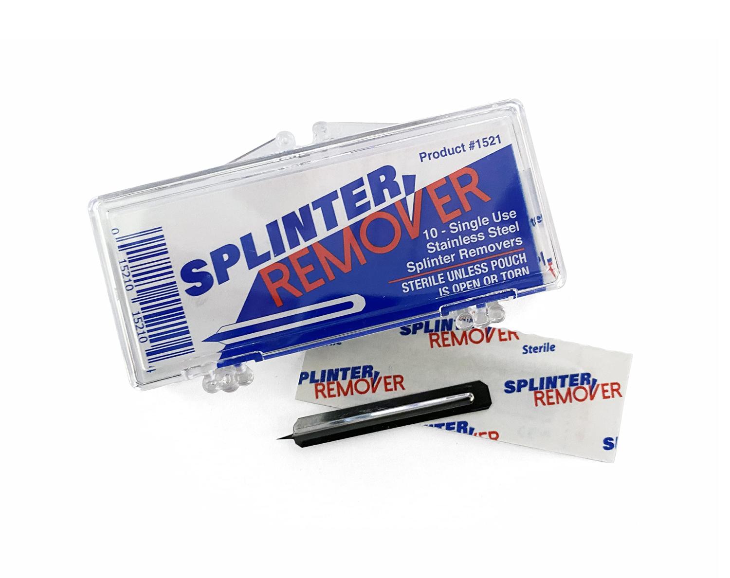 Medique Products 76512 Splinter Out 10-Pack - Silver for Easy Splinter ...