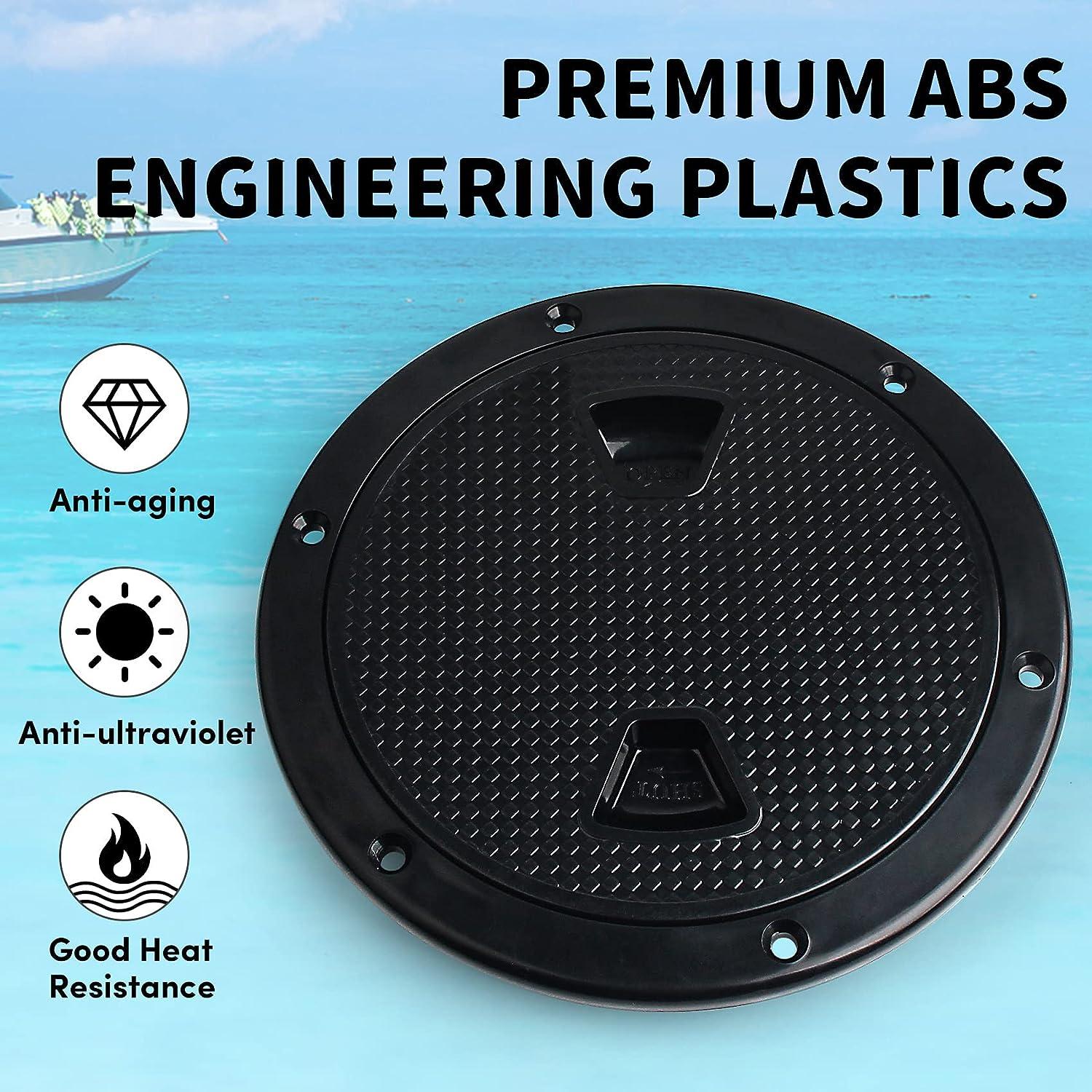VEITHI Circular Non Slip Inspection Hatch - Boat Deck Plate for RV ...
