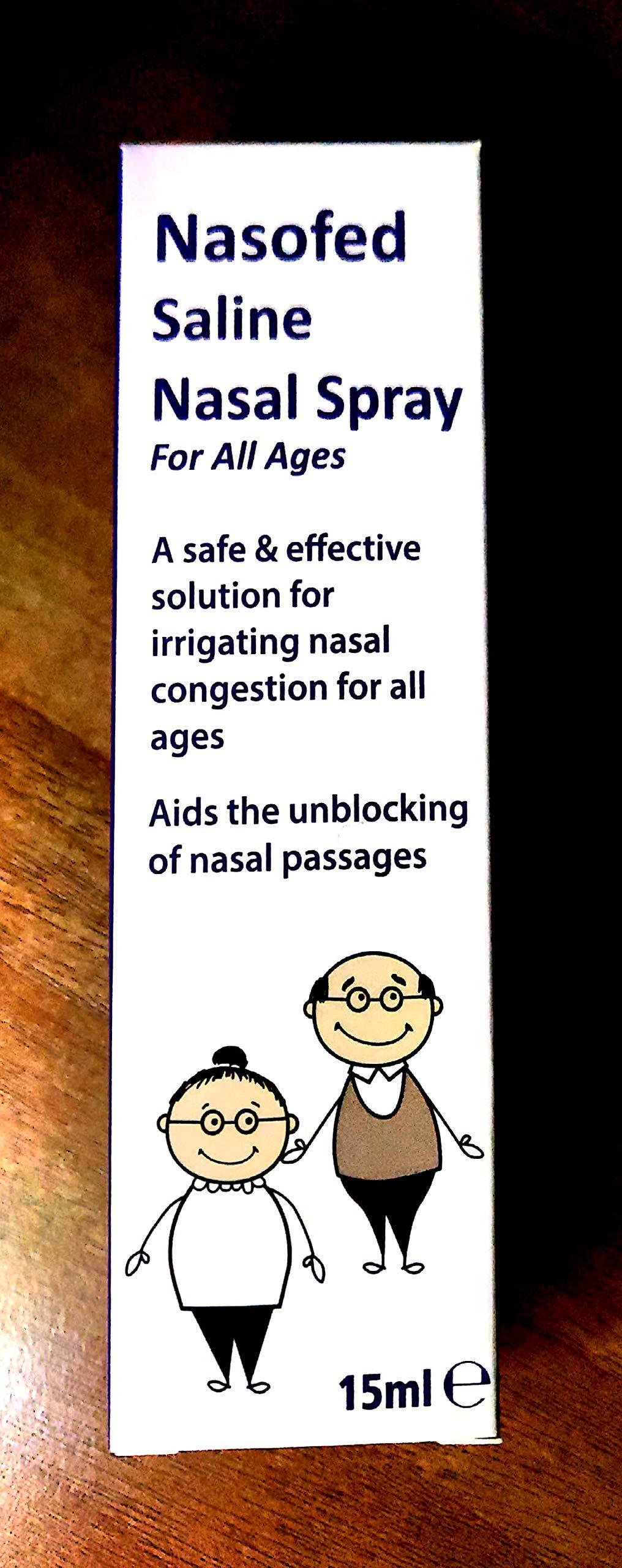 Nasofed Saline Nasal Spray - Gentle Relief for All Ages | Buy Now with ...