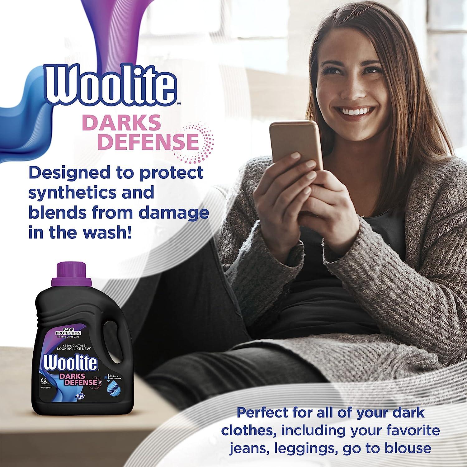 Woolite Darks Defense Liquid Laundry Detergent - 66 Loads, 100 Fl Oz ...