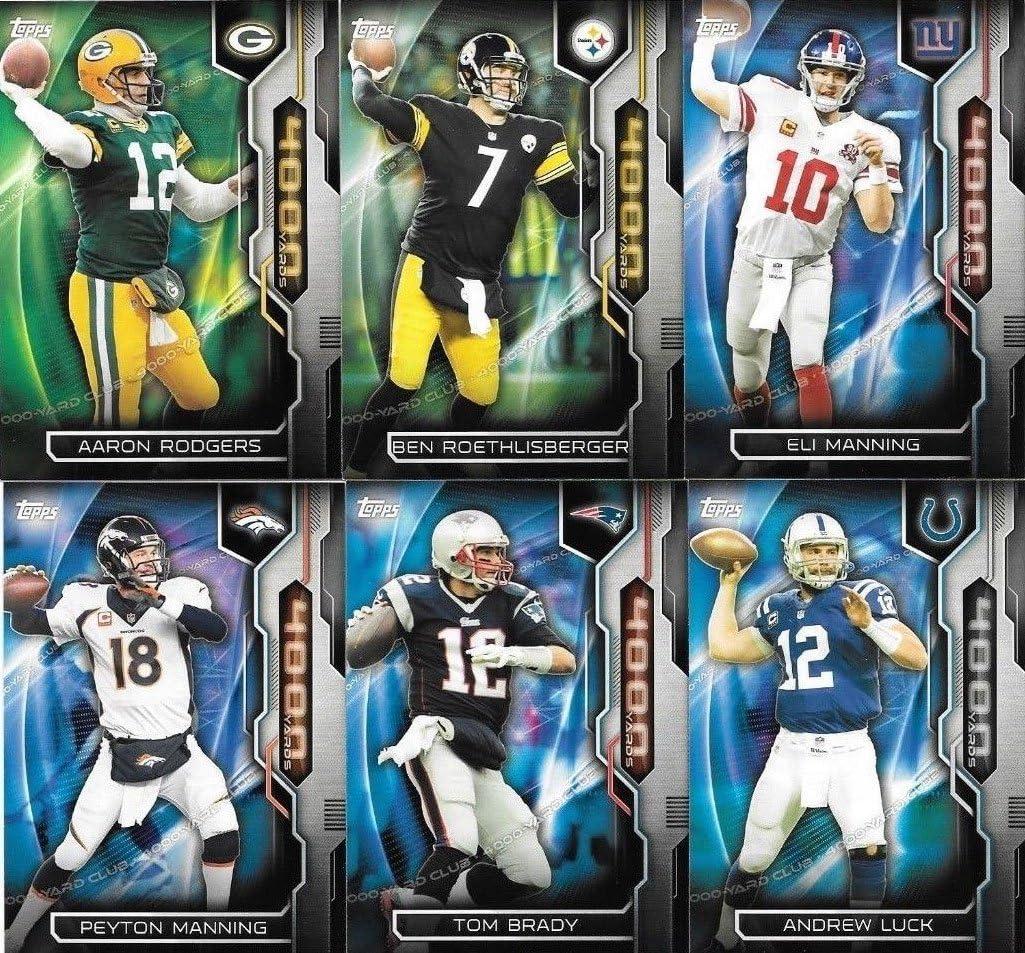 2015 Topps NFL Football 4000 Yard Club Series Complete Mint 11 Card ...