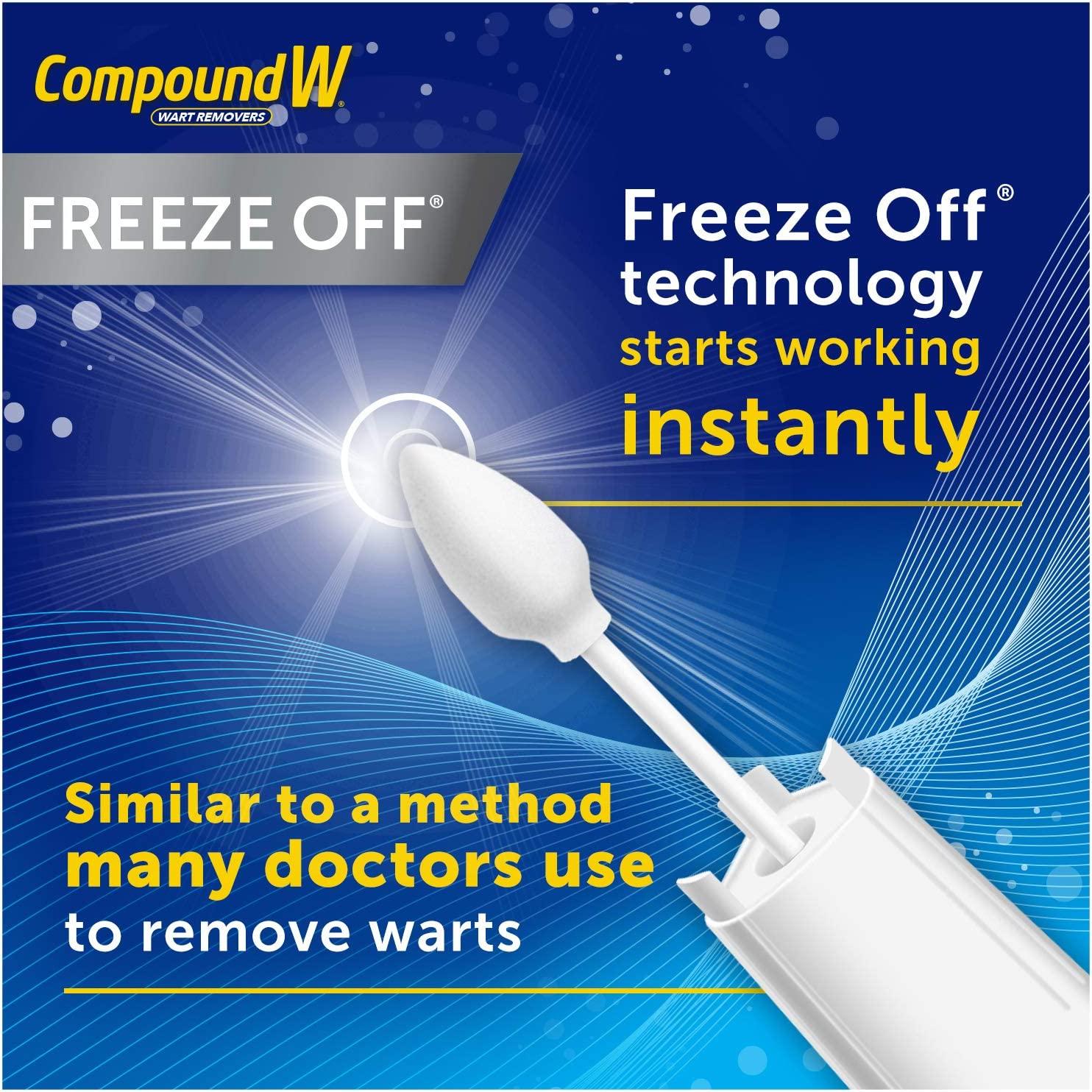 Compound W Freeze Off Remover - 8 Applications, White - 1 Count | Buy ...
