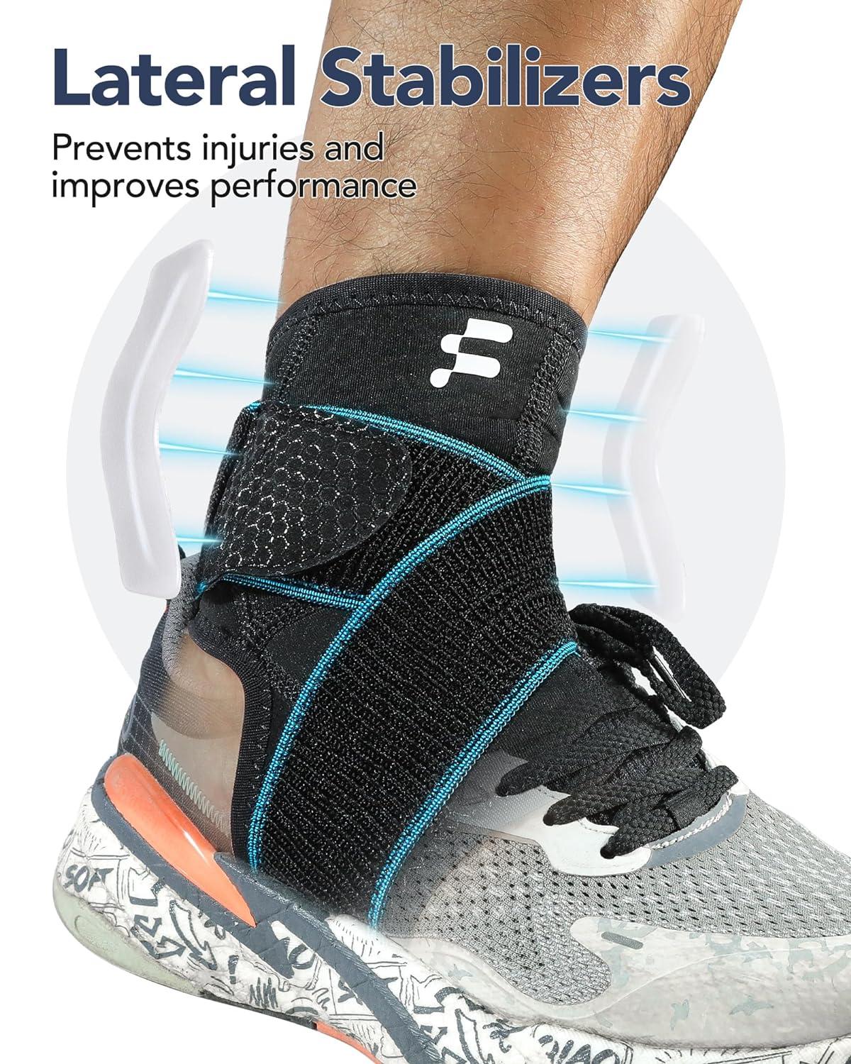 Fitomo Ankle Support Brace | Compression Strap for Plantar Fasciitis ...