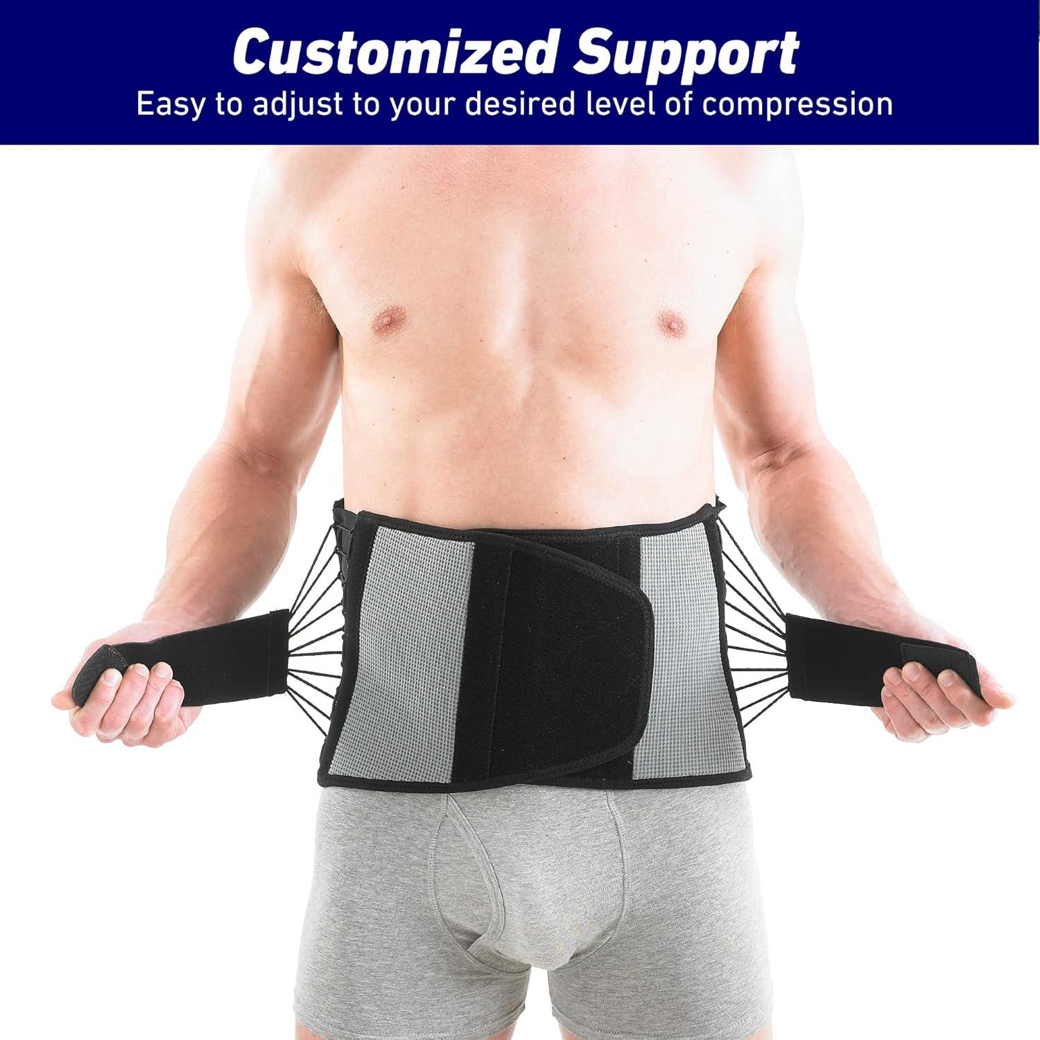Neo G Back Support RX - Stabilized Brace for Lower Back Pain Relief - S ...