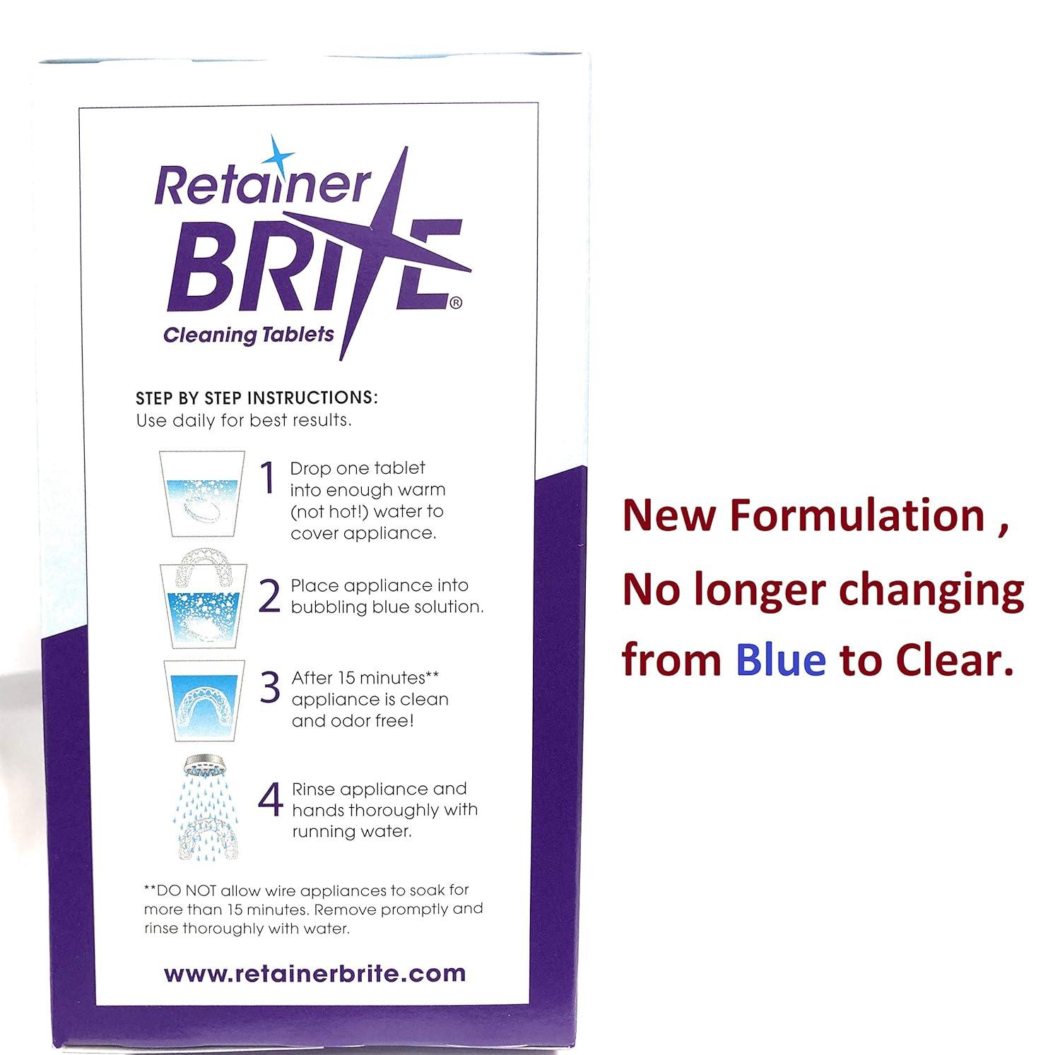 Retainer Brite Tablets 288 Count - 9 Month Supply | Buy Now with ...