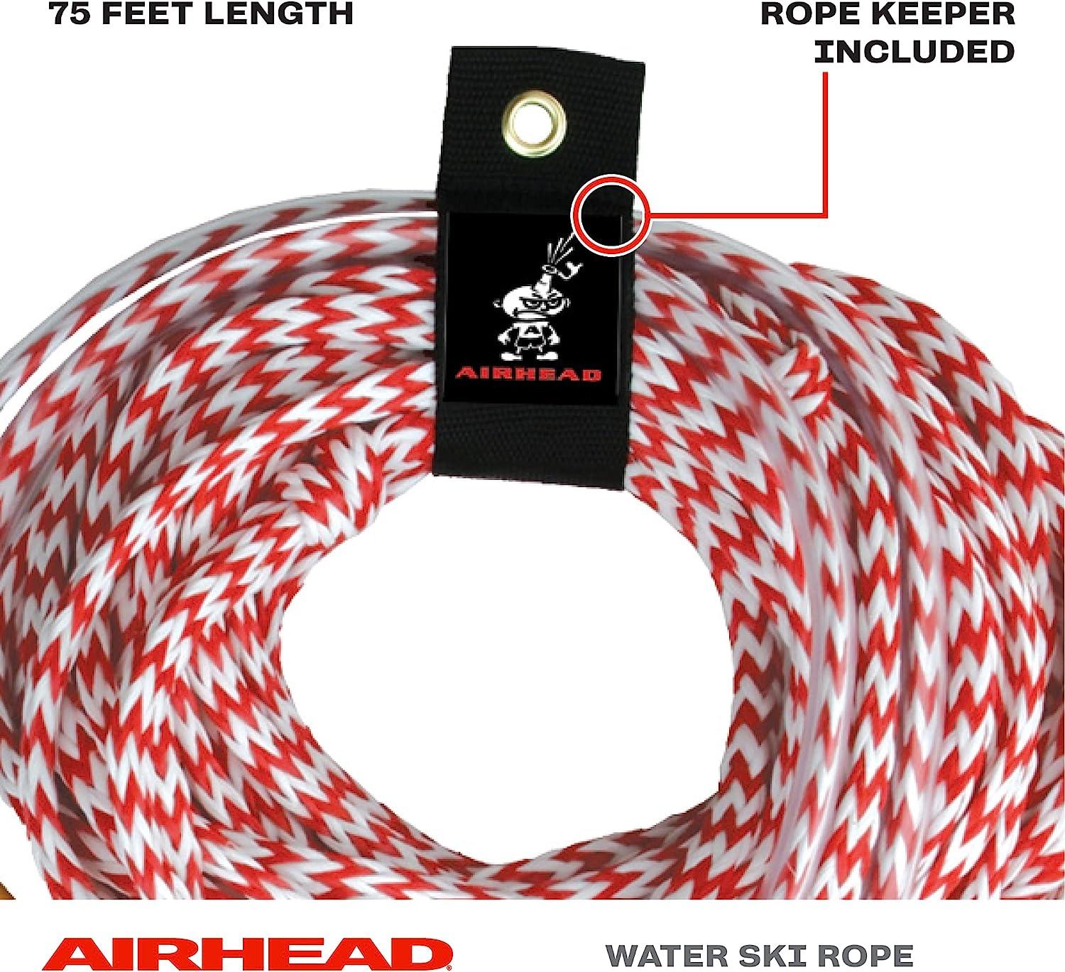 Airhead Ez Up Slalom Training Rope - 75-Foot Water Ski Rope for ...