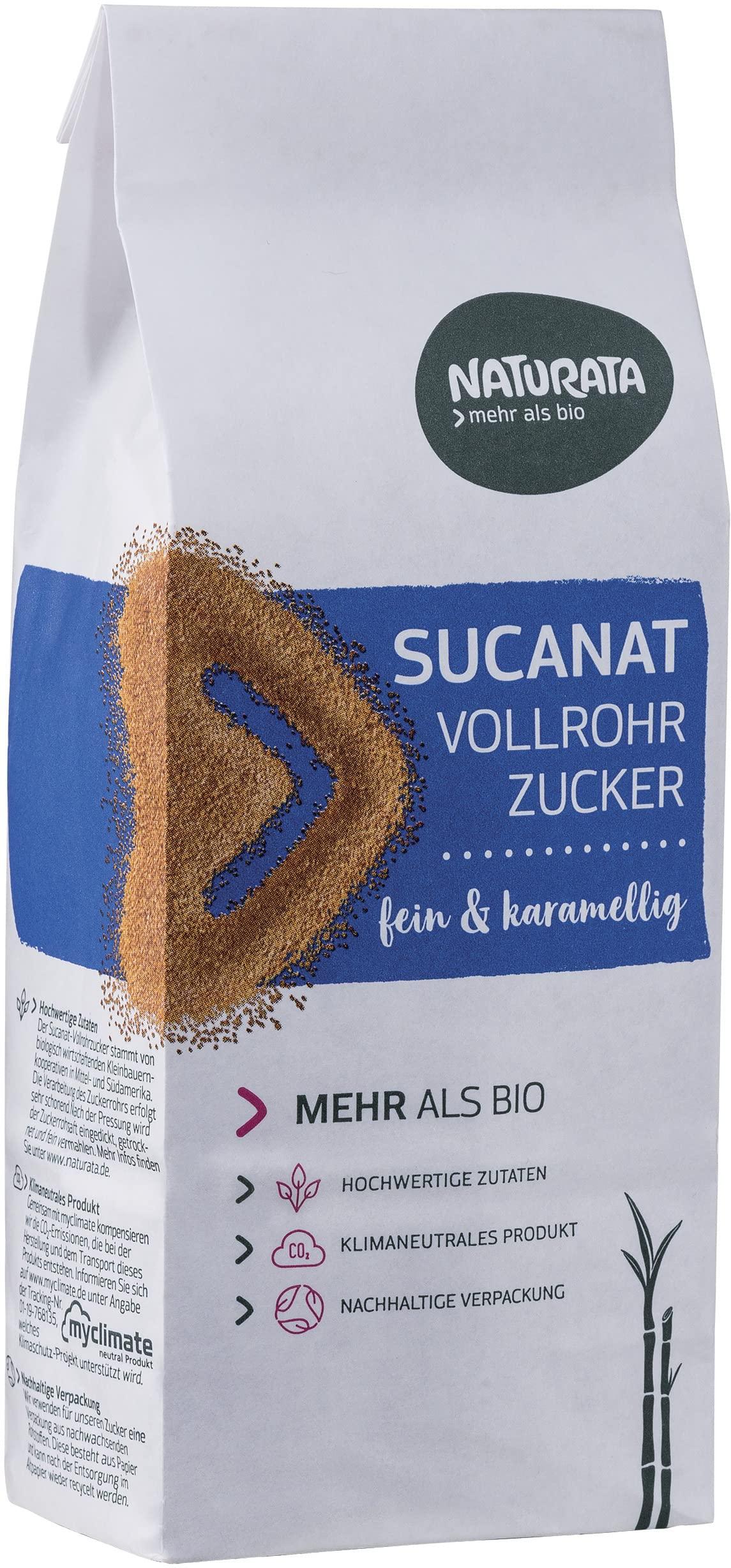 Buy Naturata Organic Whole Cane Sugar Sucanat 400g - 100% Natural ...