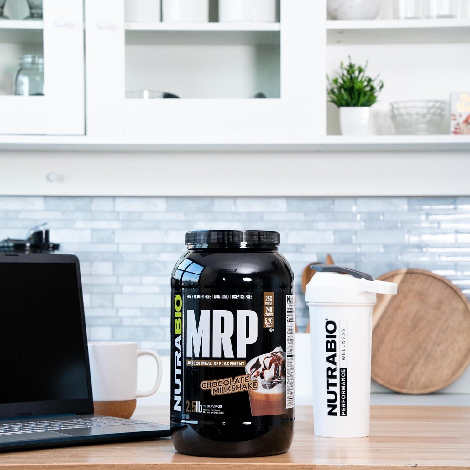 NutraBio MRP - Complete Meal Replacement Protein Powder 2.5lbs ...