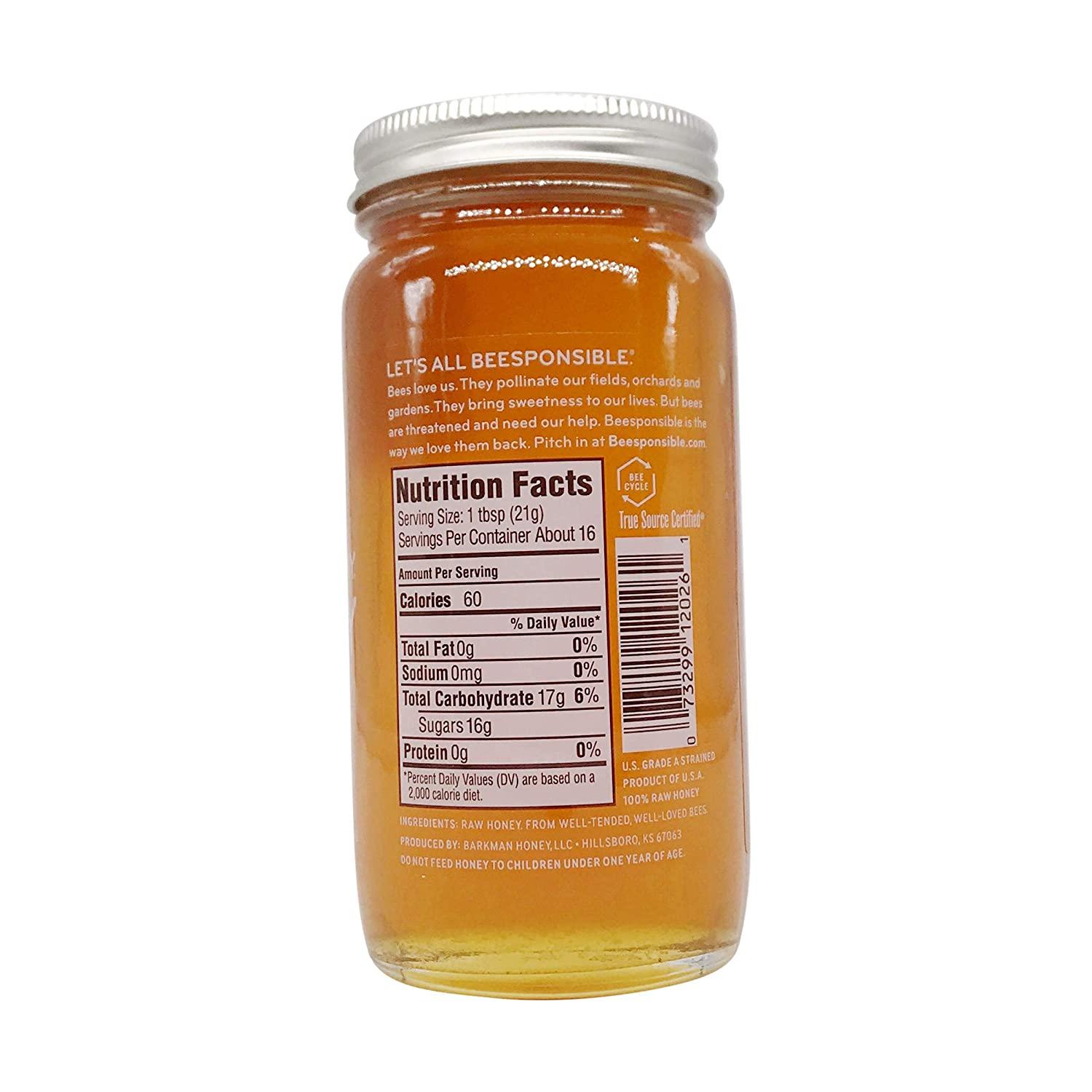 Bee Harmony Northeast Honey - 12 OZ Pure Raw Local Honey | Buy Now with ...