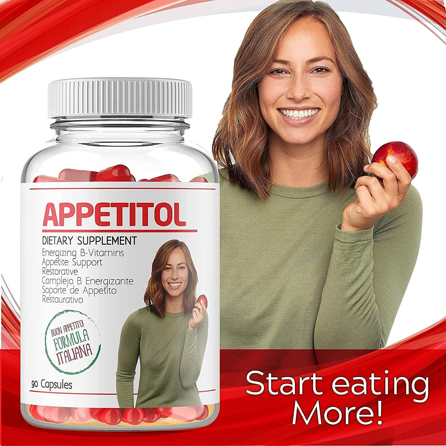 CJ Labs Appetitol: Natural Appetite-Weight Gain Capsules for ...