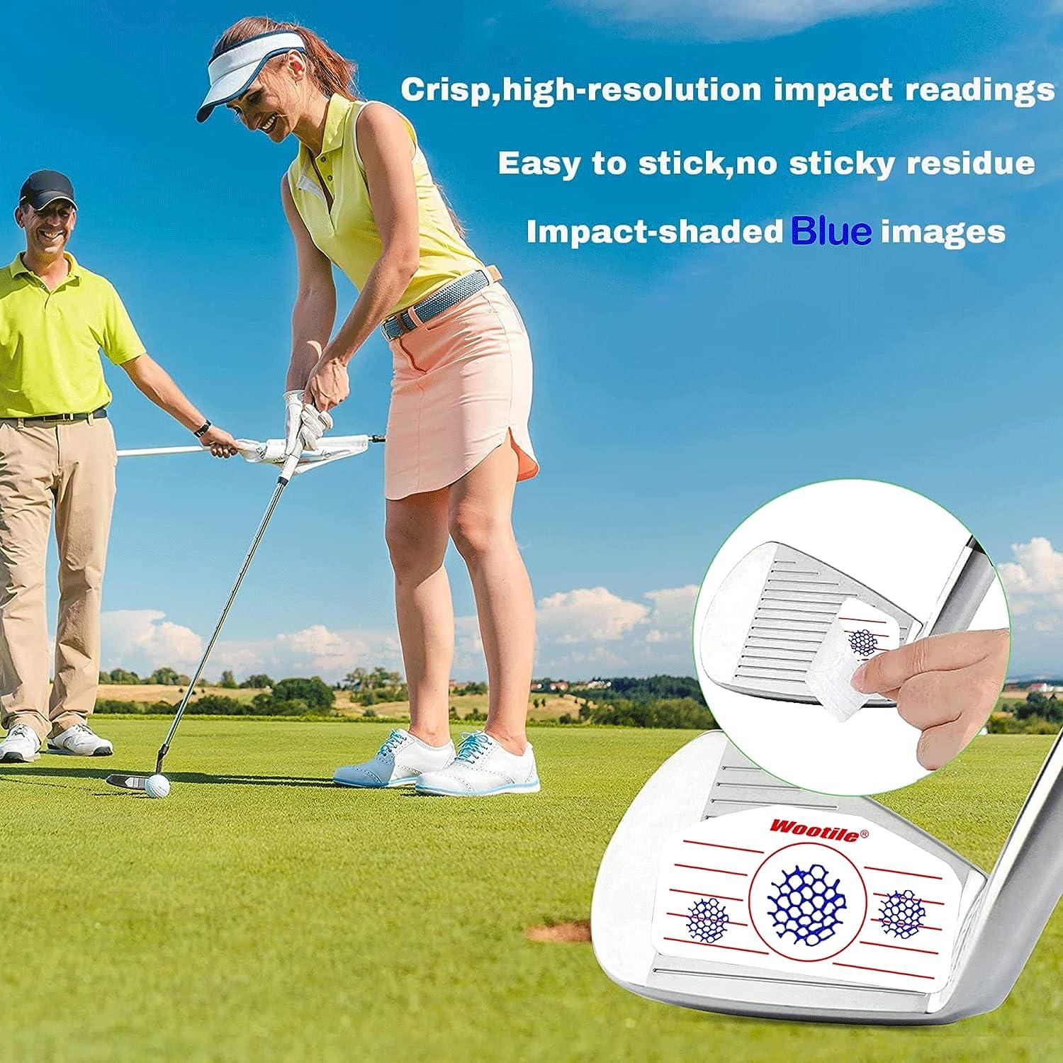 Golf Driver Impact Tape Labels 120Pcs - Swing Training Stickers for ...