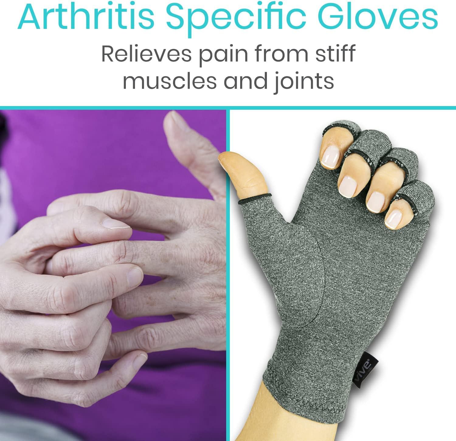 Vive Arthritis Gloves - Compression Hand Glove for Arthritis Relief ...