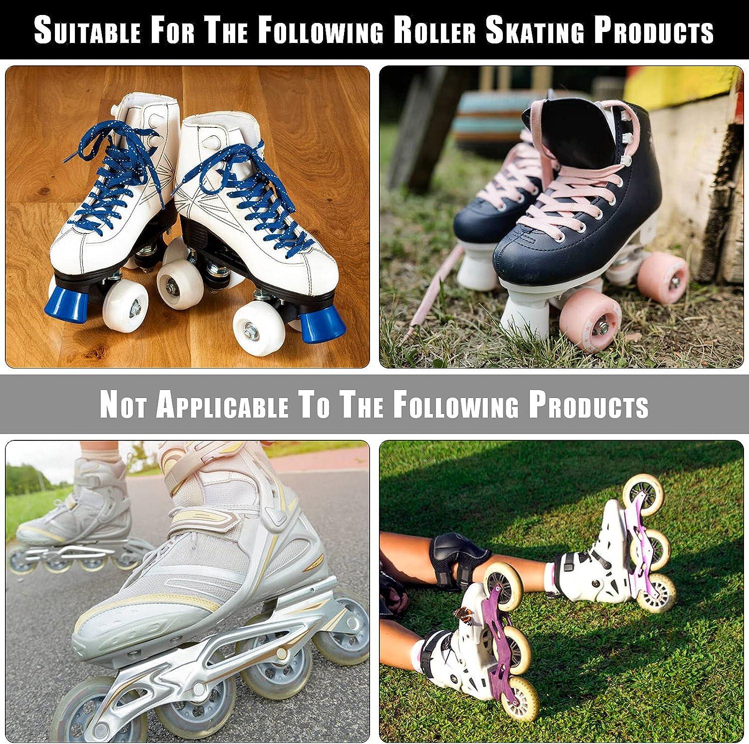 Nezylaf Roller Skates Toe Stops Plugs - 2 Pack Rubber Brake Block ...