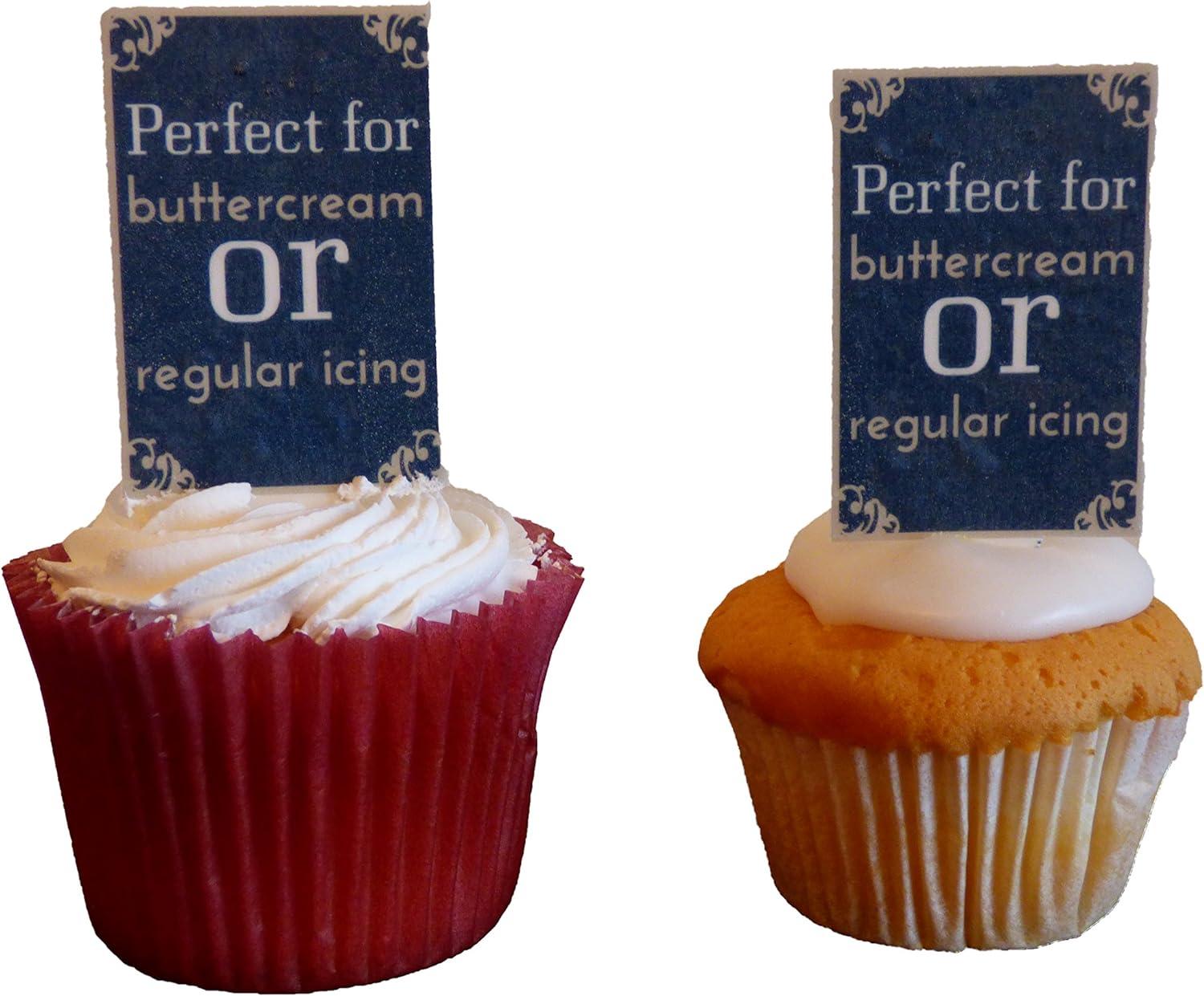 GCSE Congratulations Edible Cupcake Toppers - Stand-up Wafer Cake ...