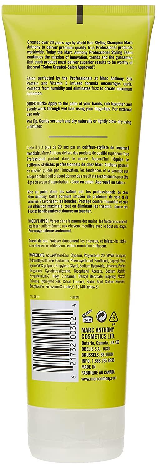 Marc Anthony Strictly Curls Defining Lotion Moisturizing Detangler