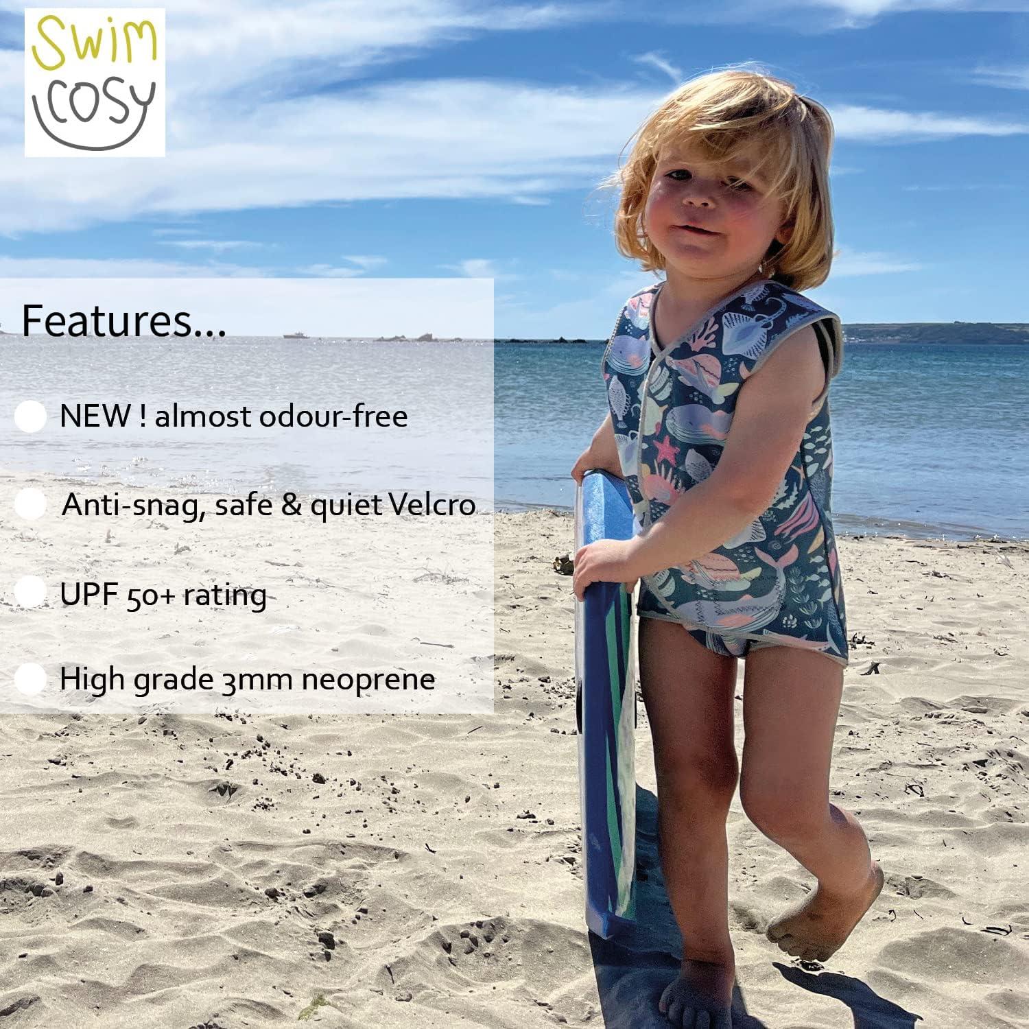 Swim Cosy Baby/Toddler Wetsuit Vest UPF50 - Neoprene Wrap Design ...