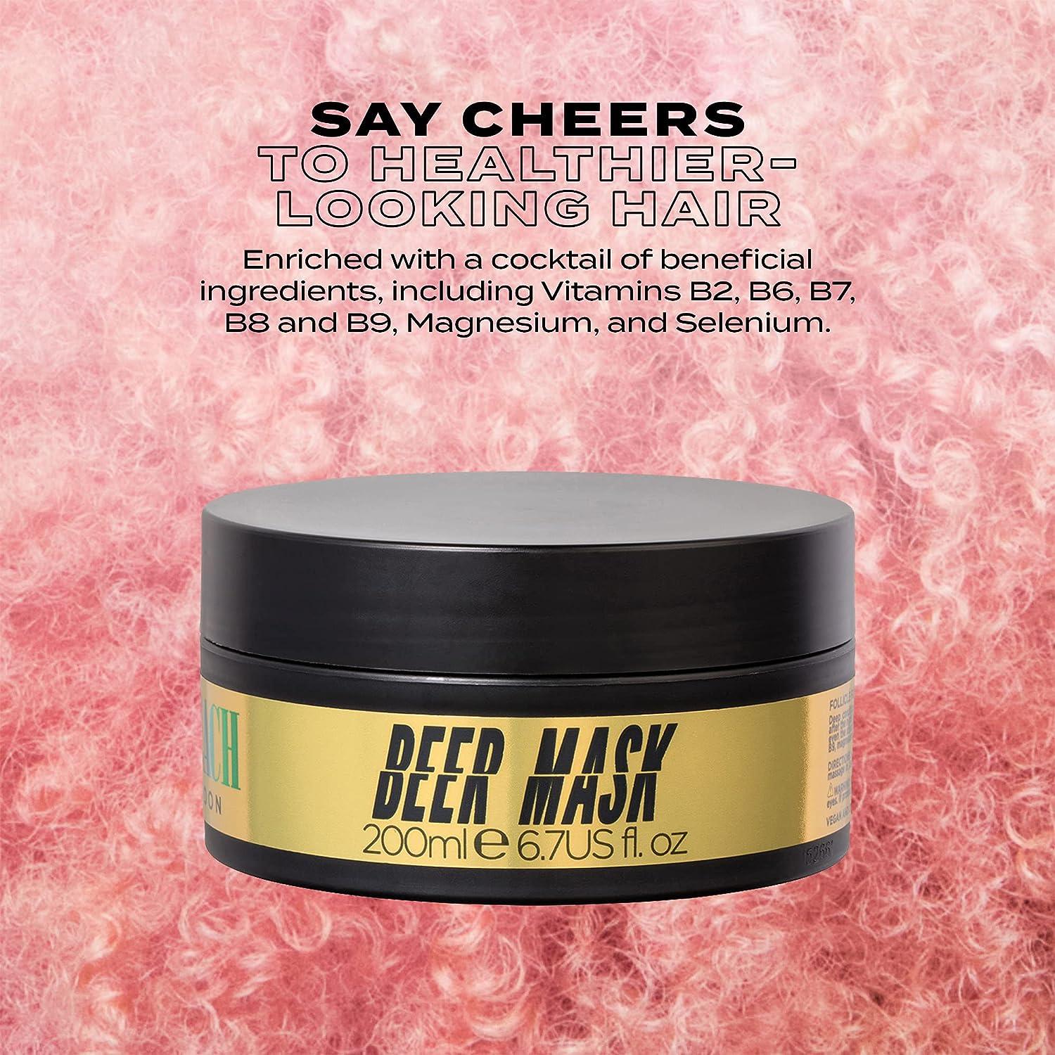 Bleach London Beer Mask - Deep Conditioning Hair Mask with Beer ...